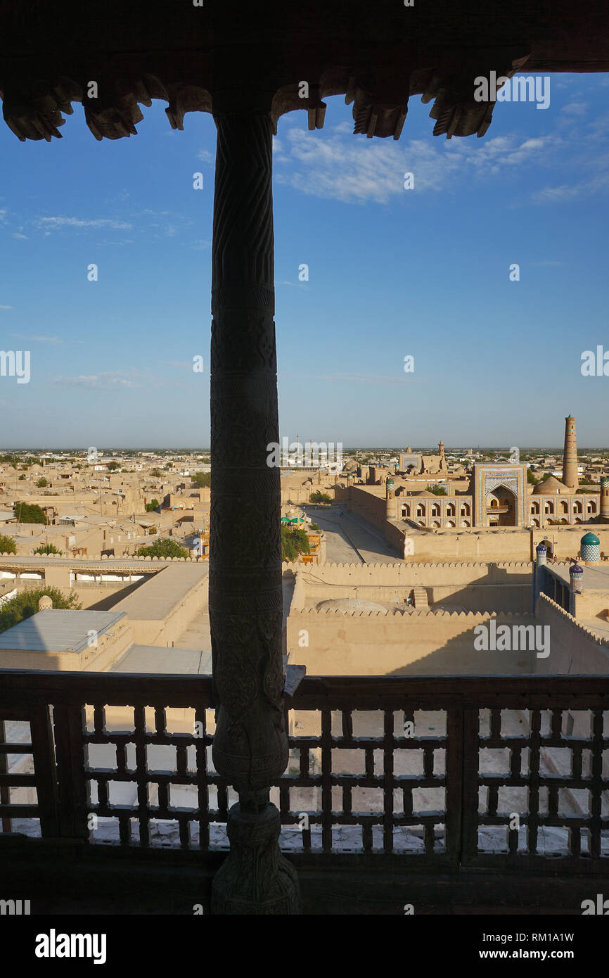 City panorama Khiwa, Uzbekistan Stock Photo - Alamy
