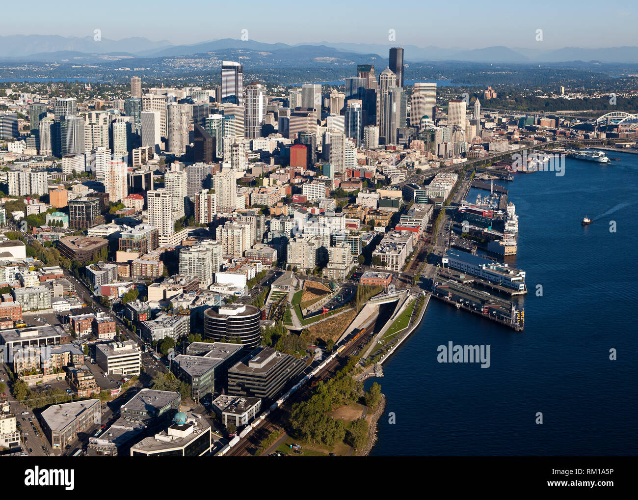 Seattle Office Buildings Stock Photo - Alamy