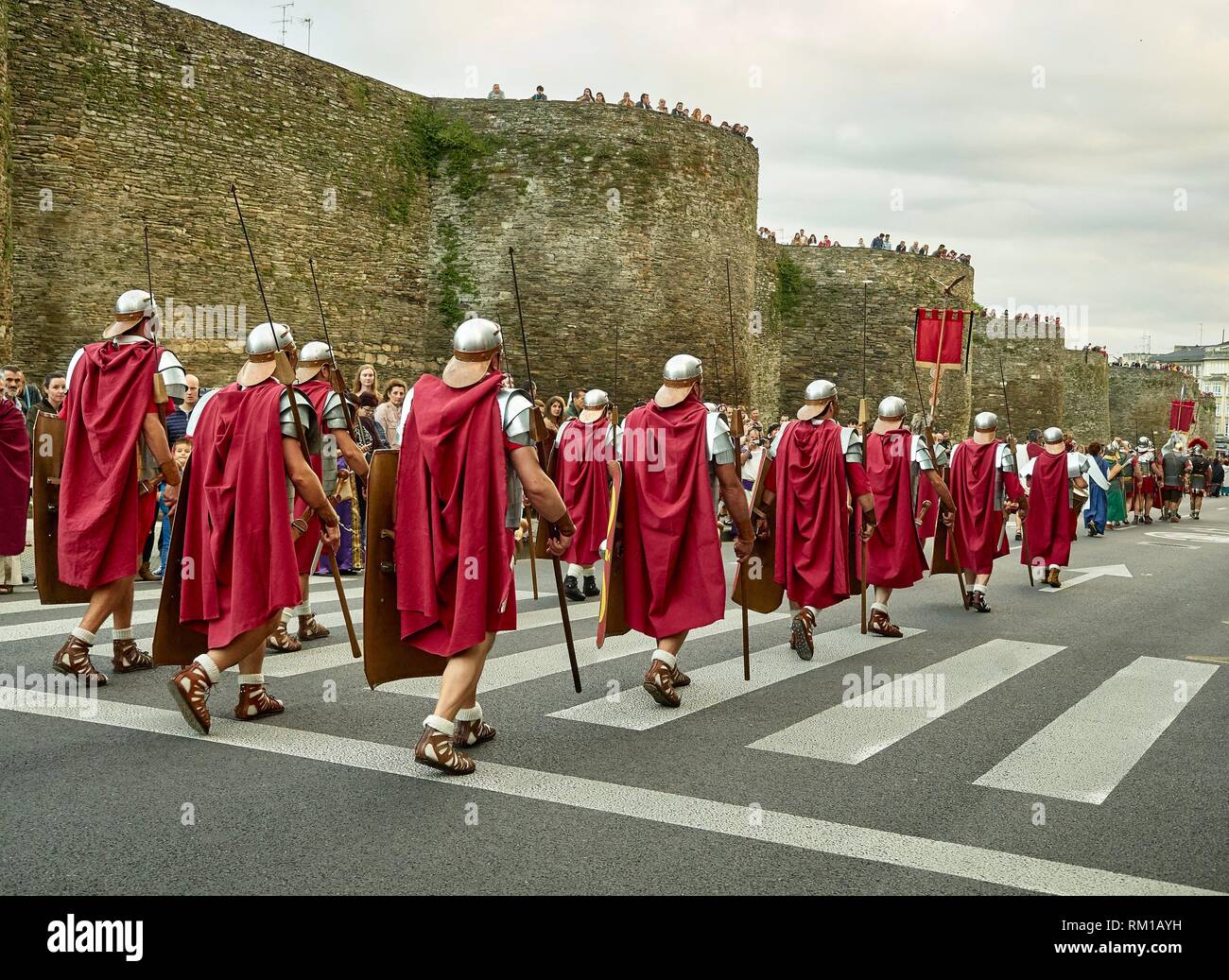 Pedestrian parade hi-res stock photography and images - Alamy