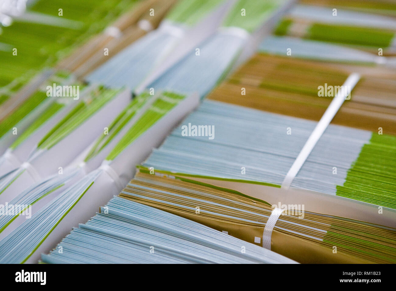 Separate packages of paper envelopes Stock Photo - Alamy