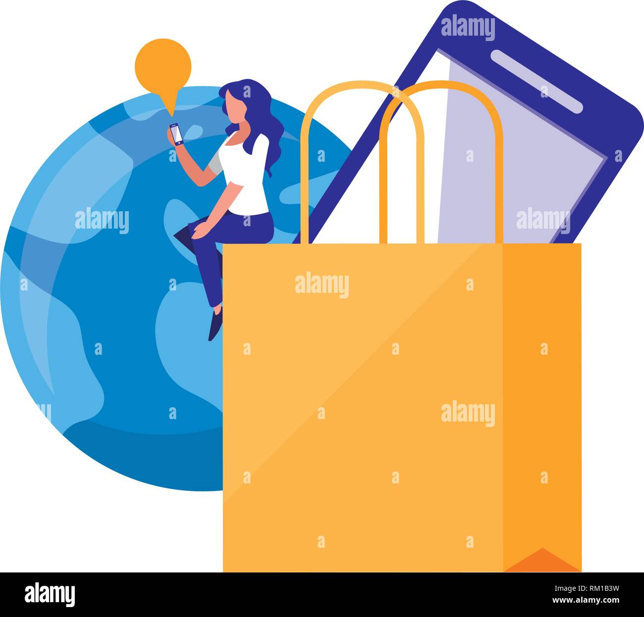 Consumer cellular Stock Vector Images - Alamy