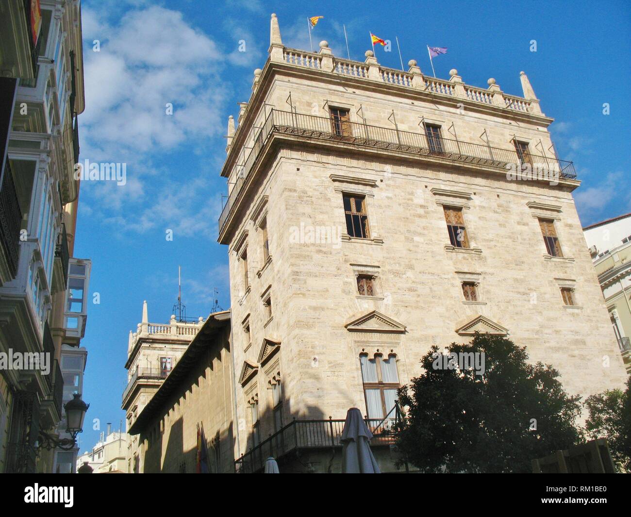 Palace of the Generalitat, Valencia, Spain Stock Photo - Alamy