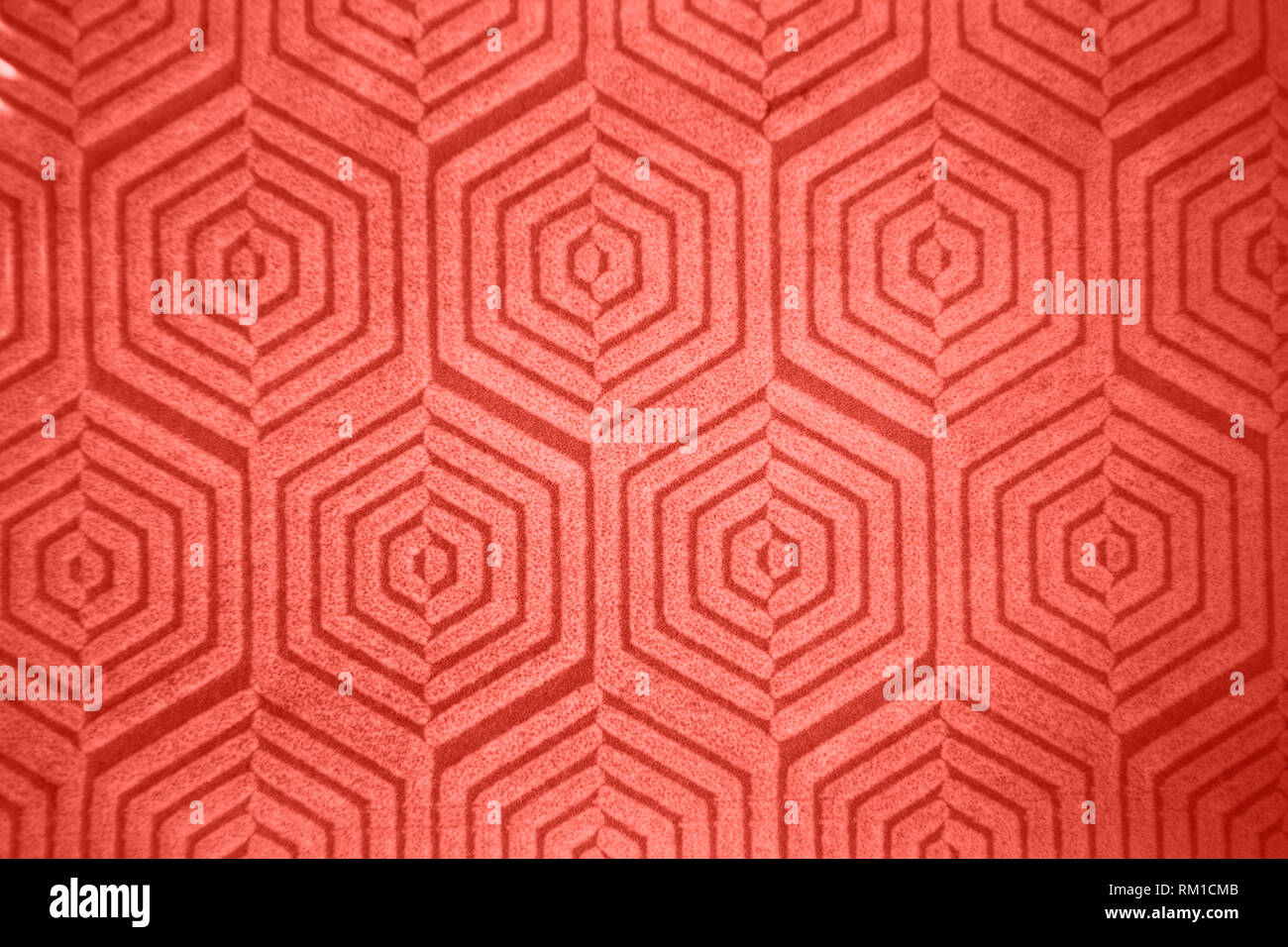 Figured creative hexagon pattern of ceramic wall in a trendy color of ...