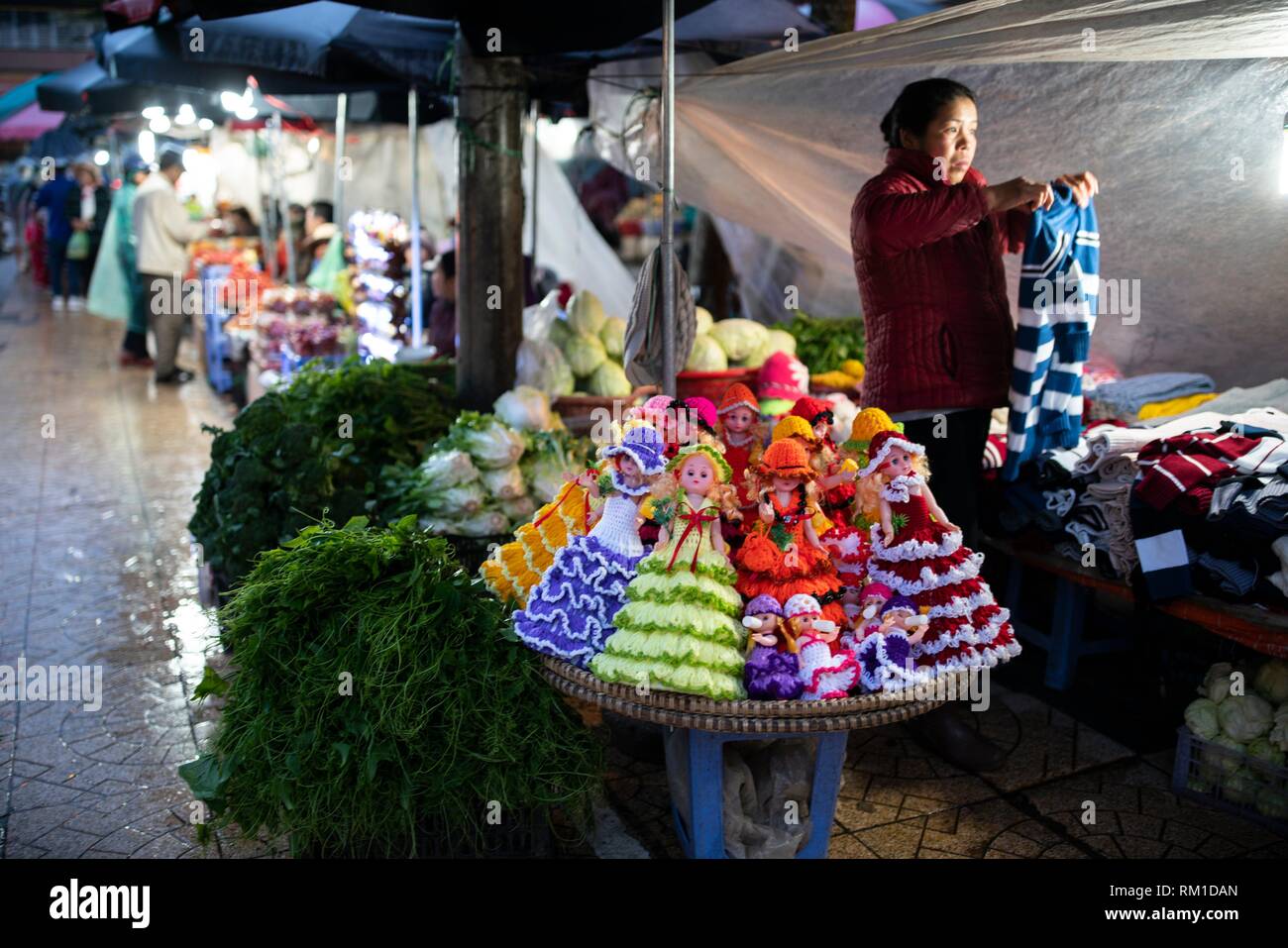 Dalat vegetables hi-res stock photography and images - Alamy