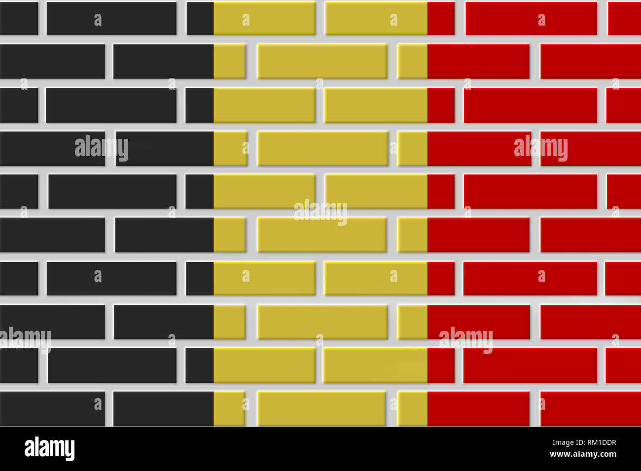 Belgium brick flag illustration. Patriotic background. National flag of ...