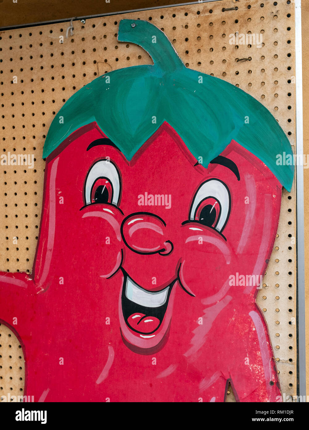 Red chilli face hi-res stock photography and images - Alamy