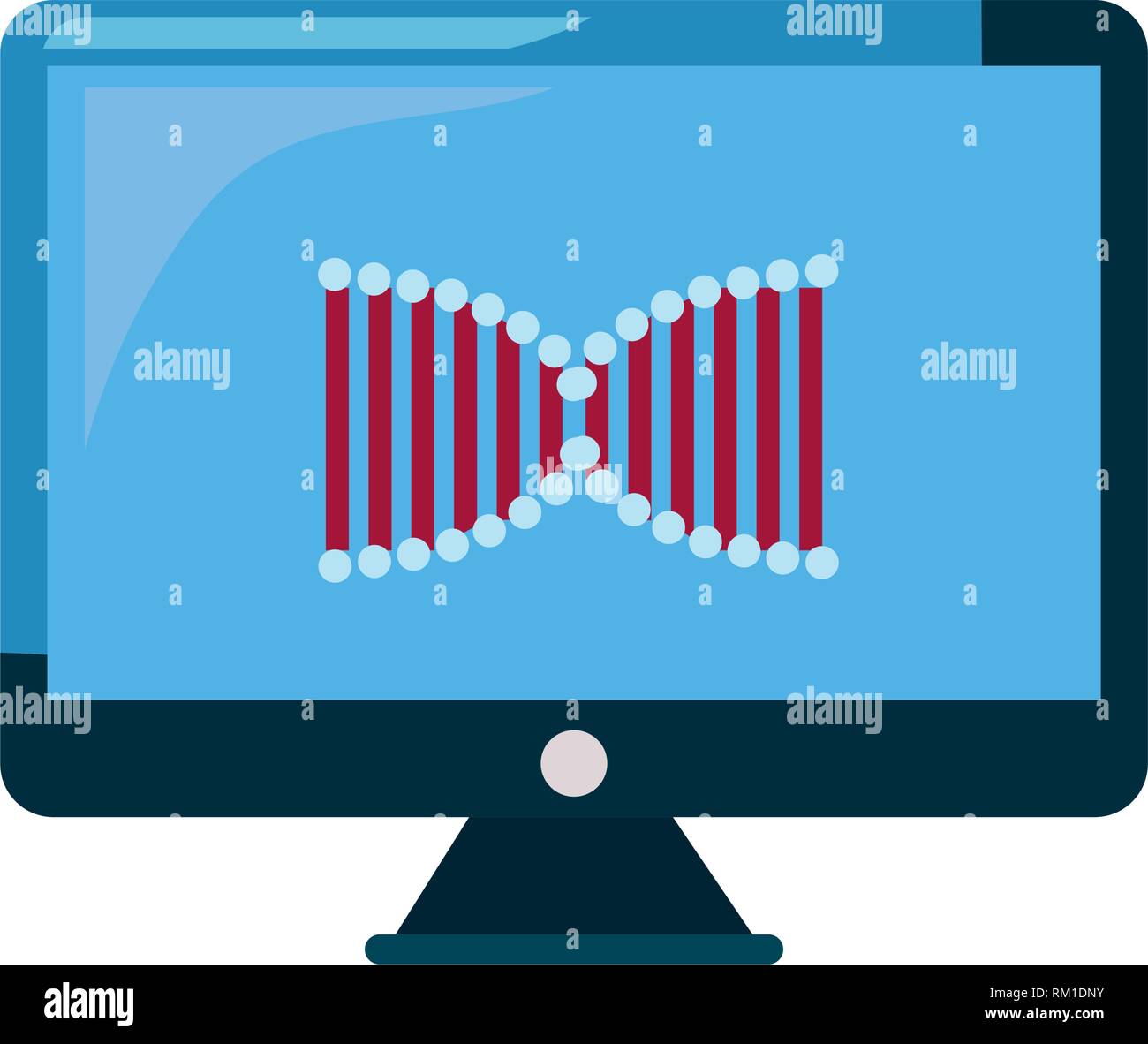 Computer code dna Stock Vector Images - Alamy