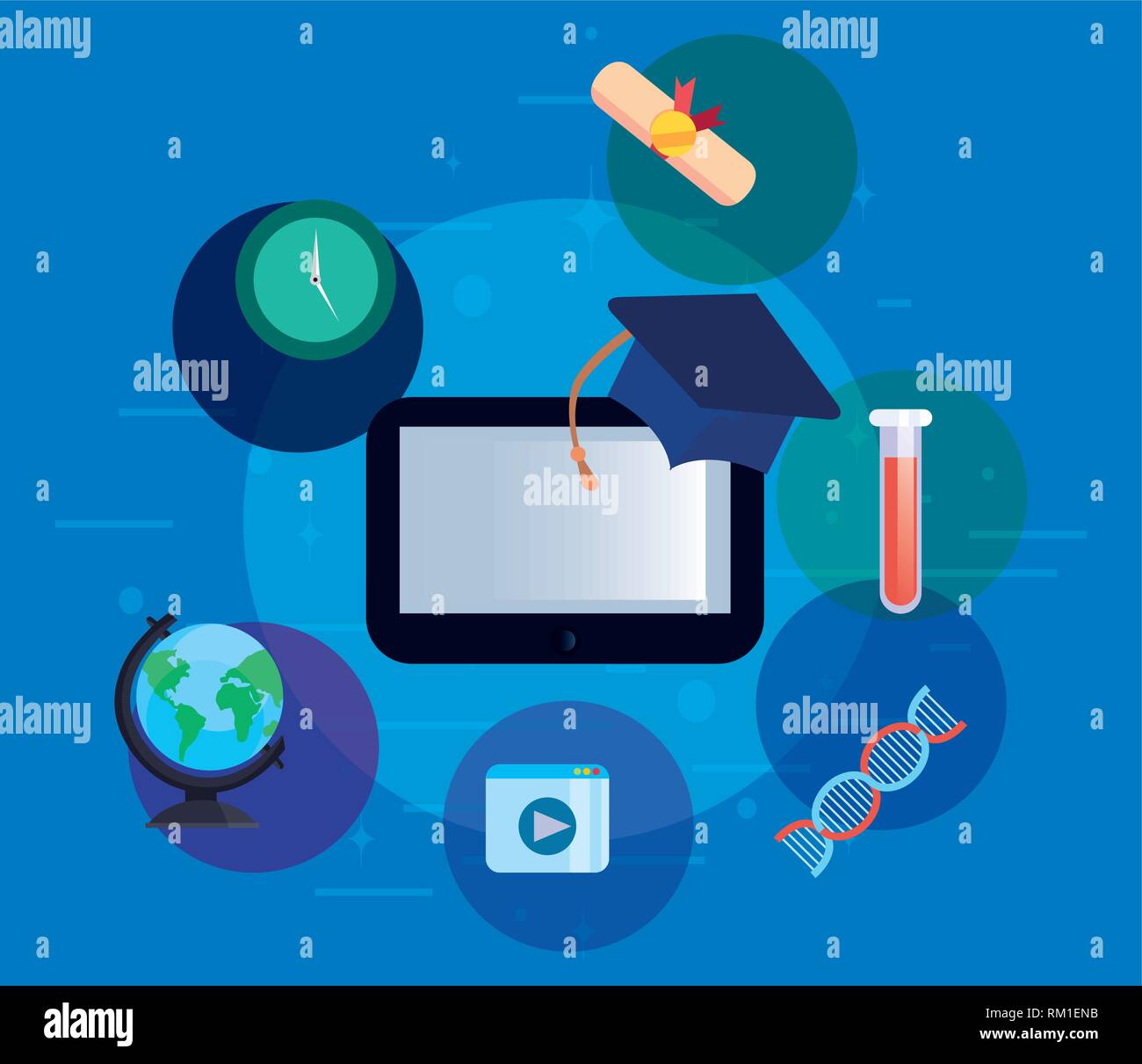 Learning Student Stock Vector Images - Alamy