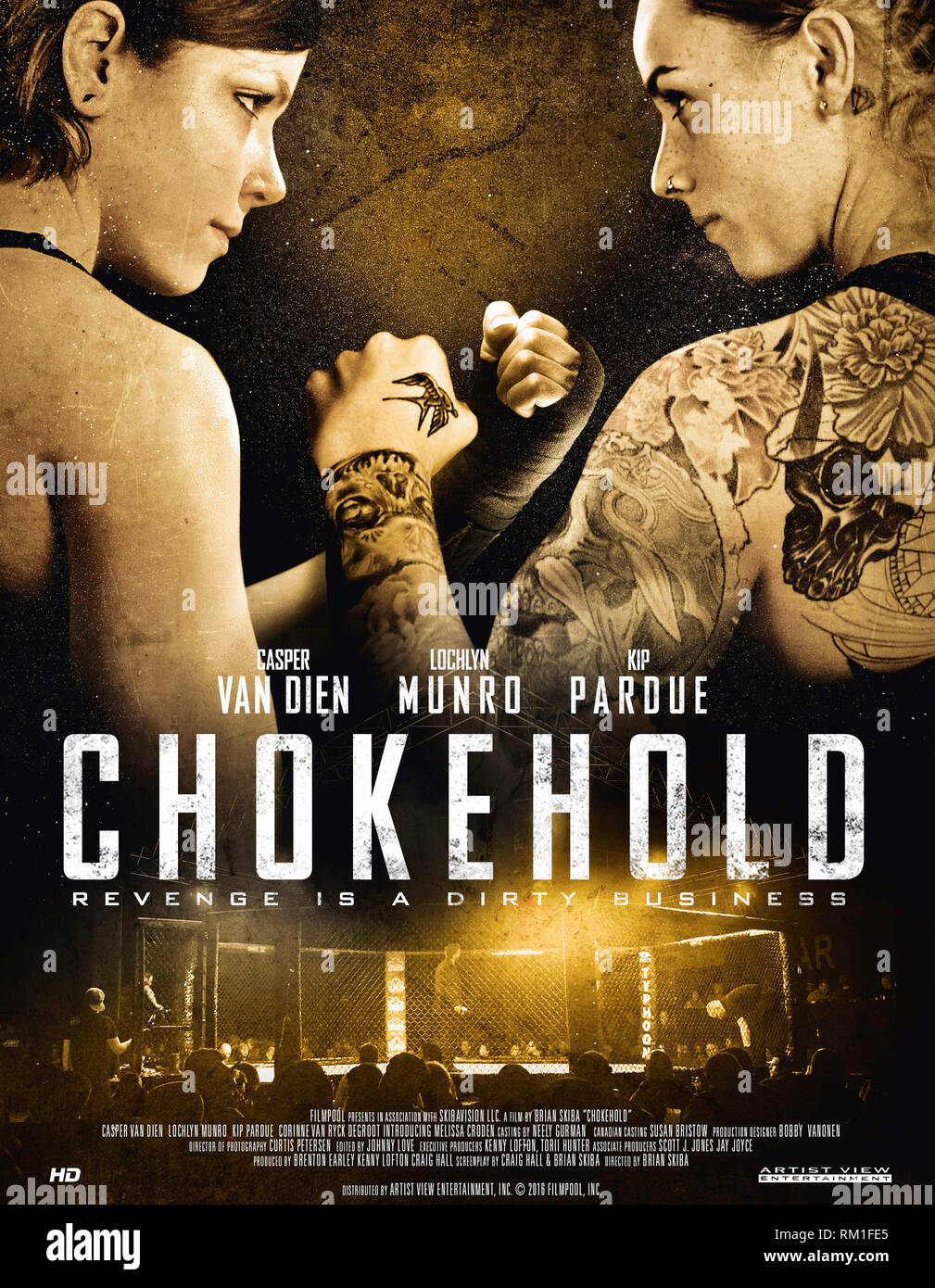 CHOKEHOLD, poster, from left: Melissa Croden, Krissy Pomerleau, 2019 ...