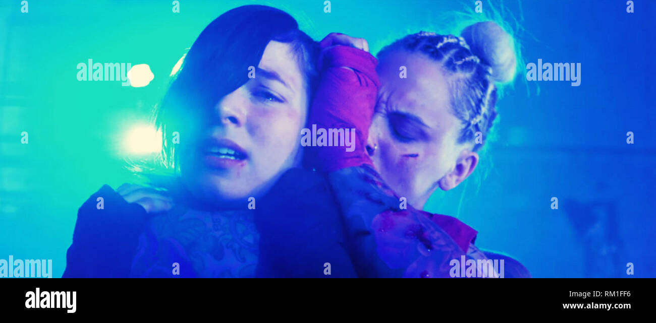 CHOKEHOLD, from left: Melissa Croden, Krissy Pomerleau, 2019. © Ammo ...