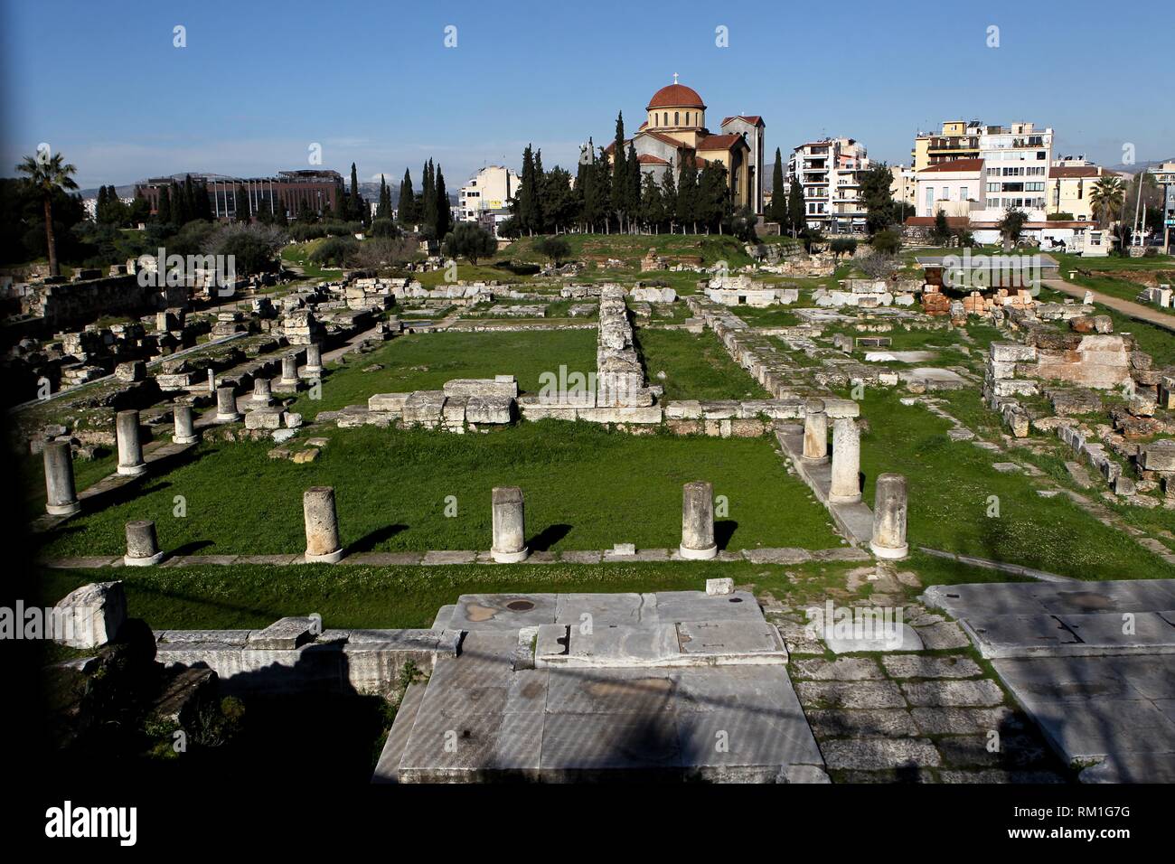 Kerameikos dipylon gate hi-res stock photography and images - Alamy