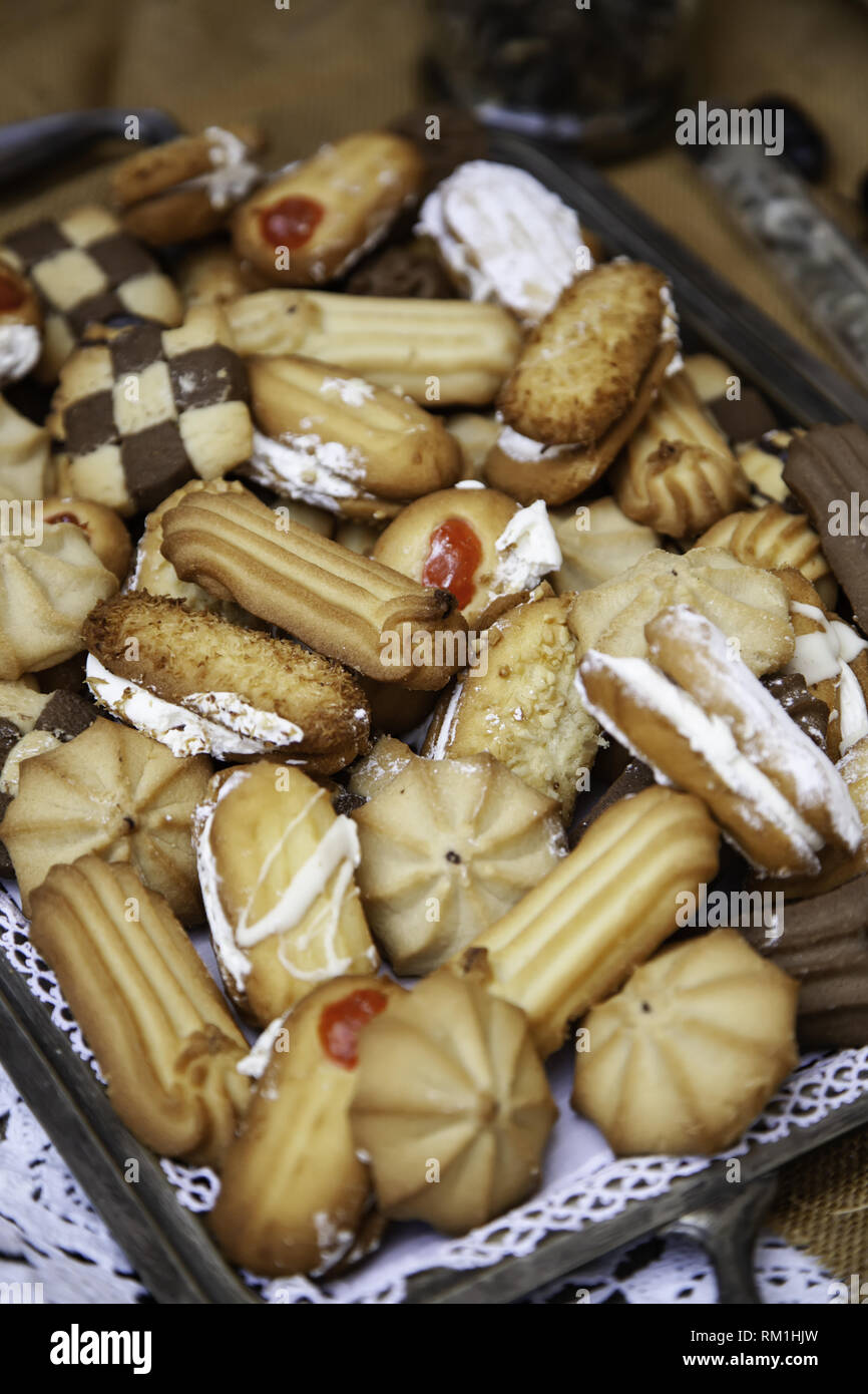 Teacakes artisan, traditional sweet detail Stock Photo - Alamy
