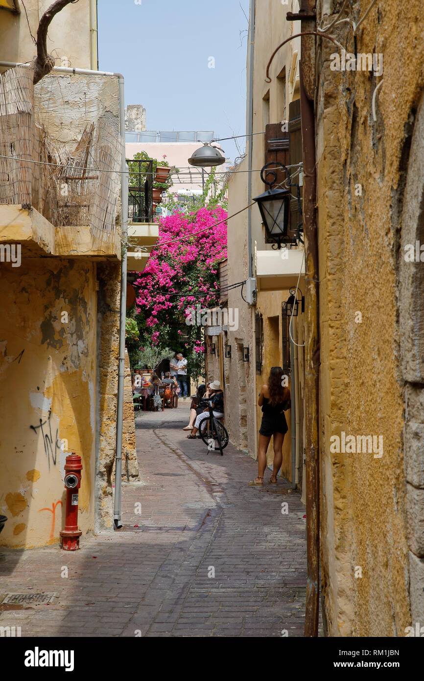 Chania crete greece hi-res stock photography and images - Alamy