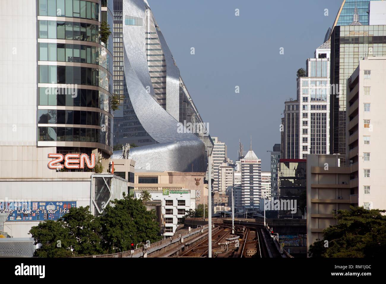 Bangkok urban aerial hi-res stock photography and images - Alamy