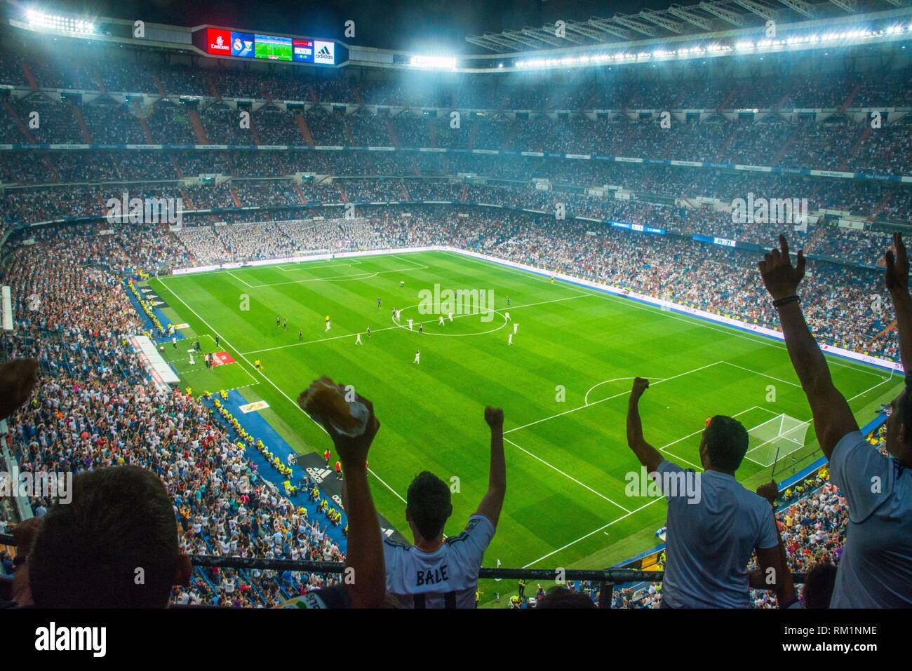 Santiago Bernabeu Stadium High Resolution Stock Photography and Images ...