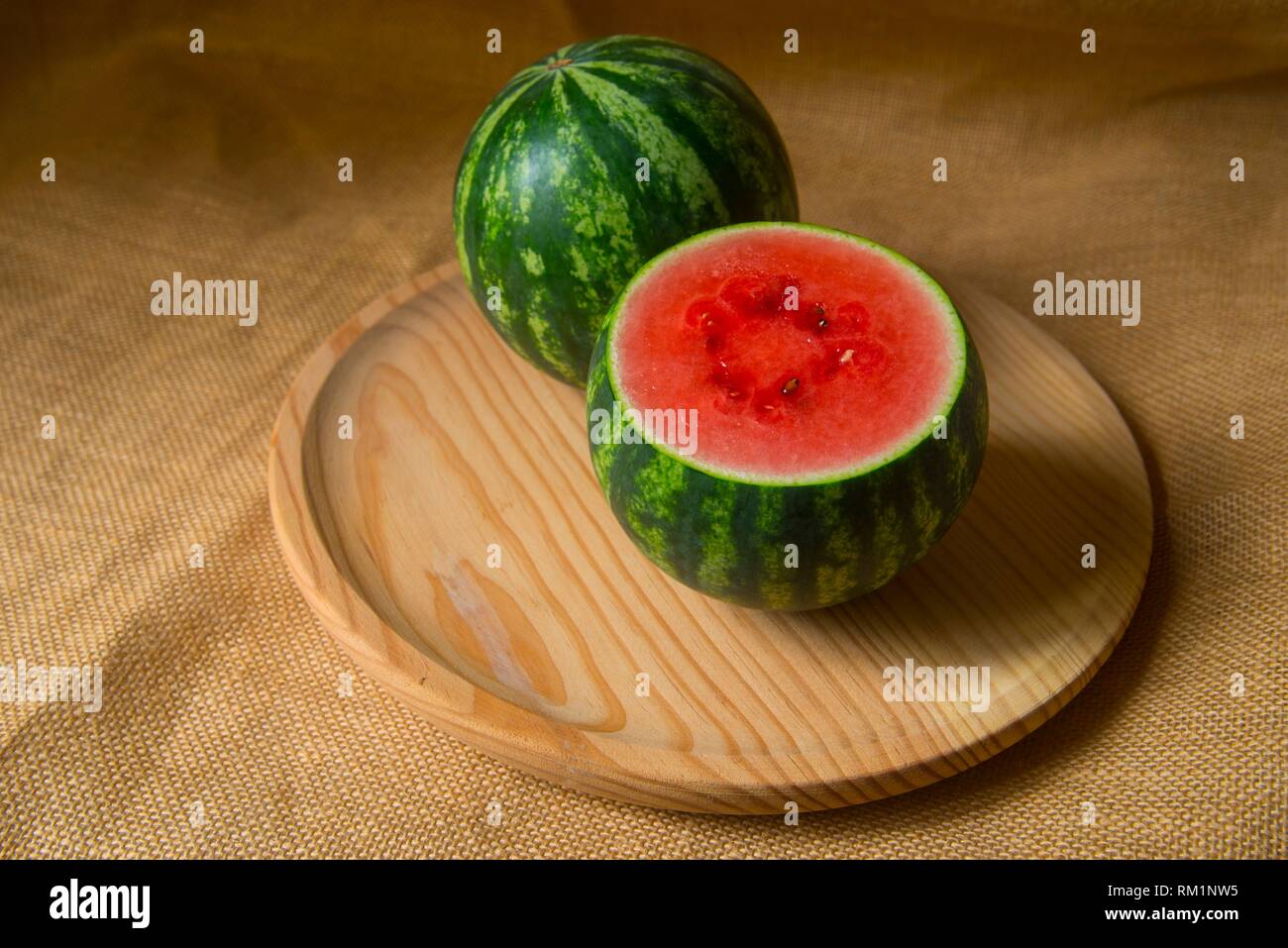 Two Watermelons High Resolution Stock Photography and Images - Alamy