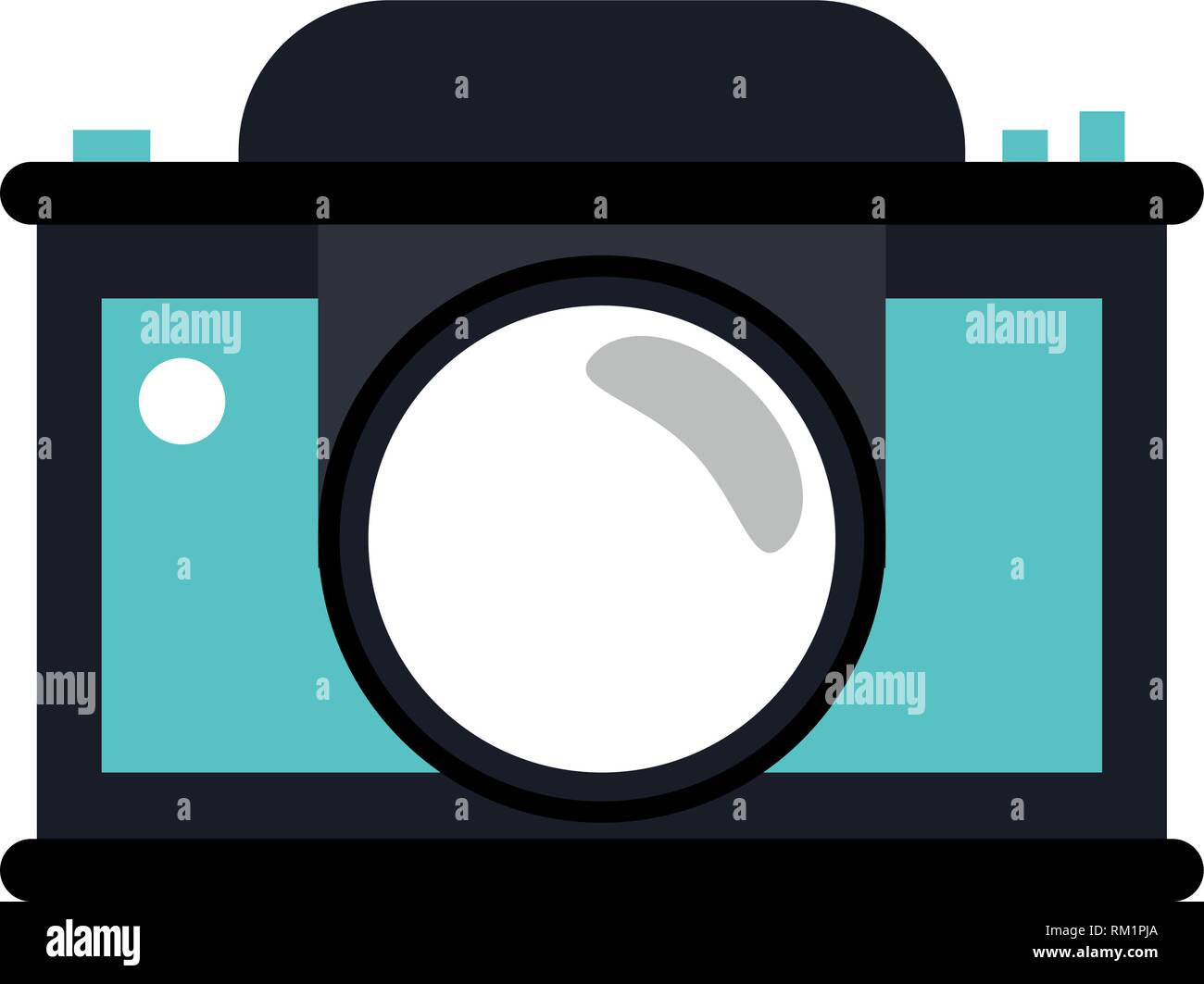 vintage photographic camera symbol Stock Vector Image & Art - Alamy