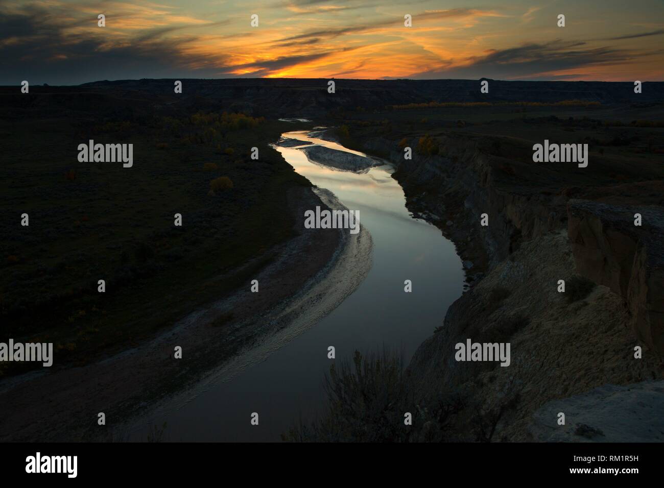 Little missouri river medora hi-res stock photography and images - Alamy