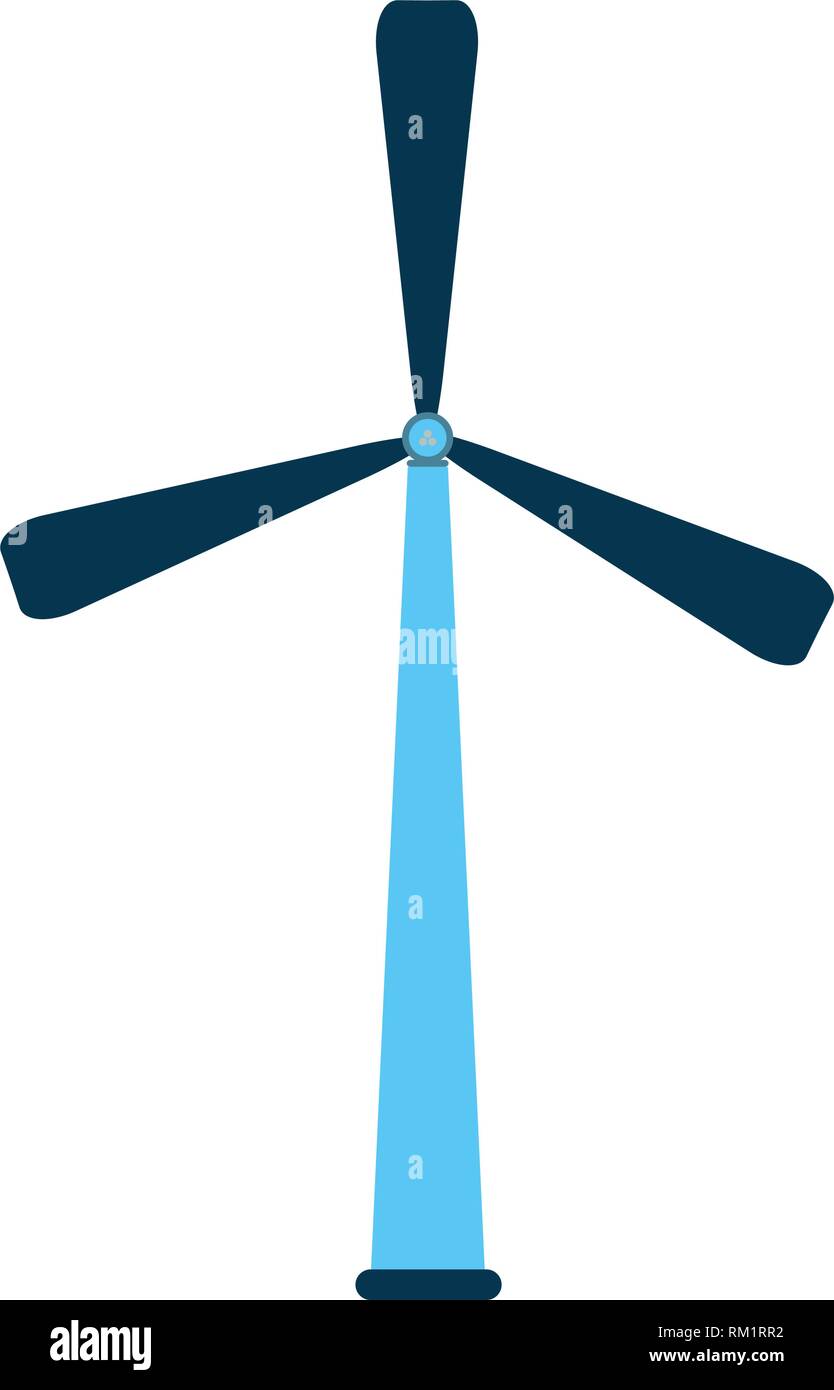 Wind turbine eolic energy Stock Vector Image & Art - Alamy