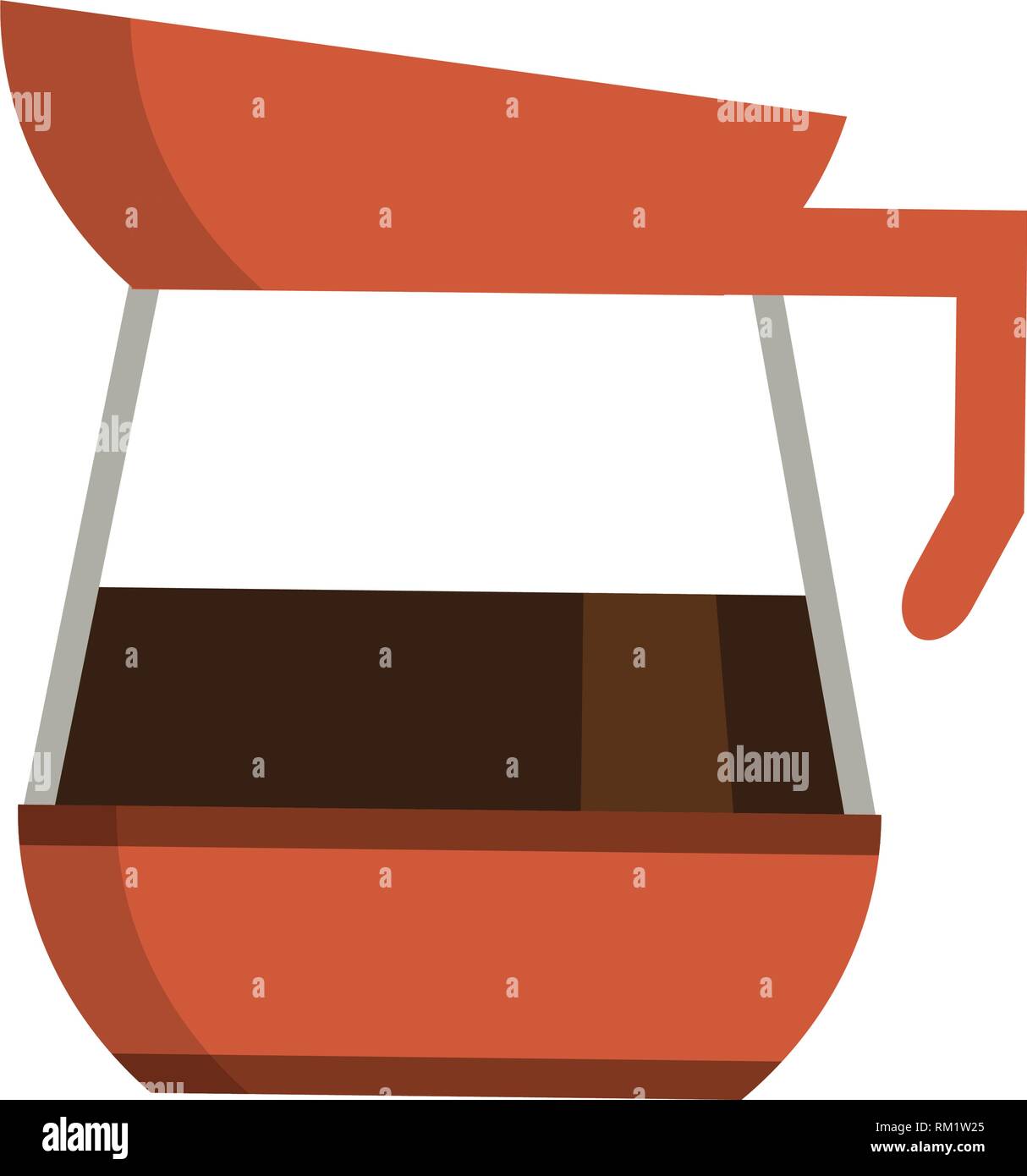 coffee kettle cartoon isolated Stock Vector Image & Art - Alamy