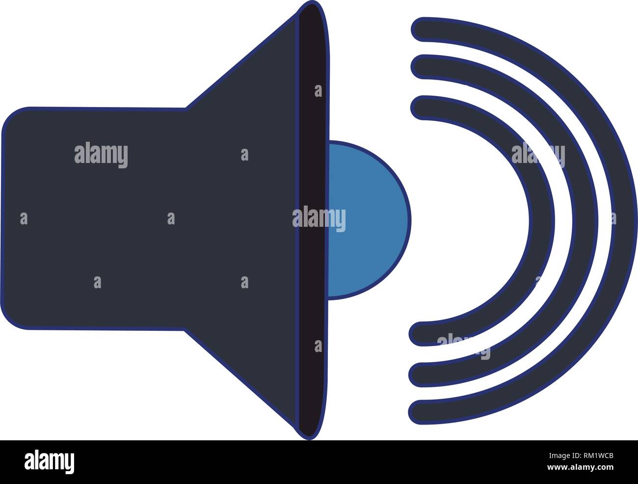 Sound symbol hi-res stock photography and images - Alamy