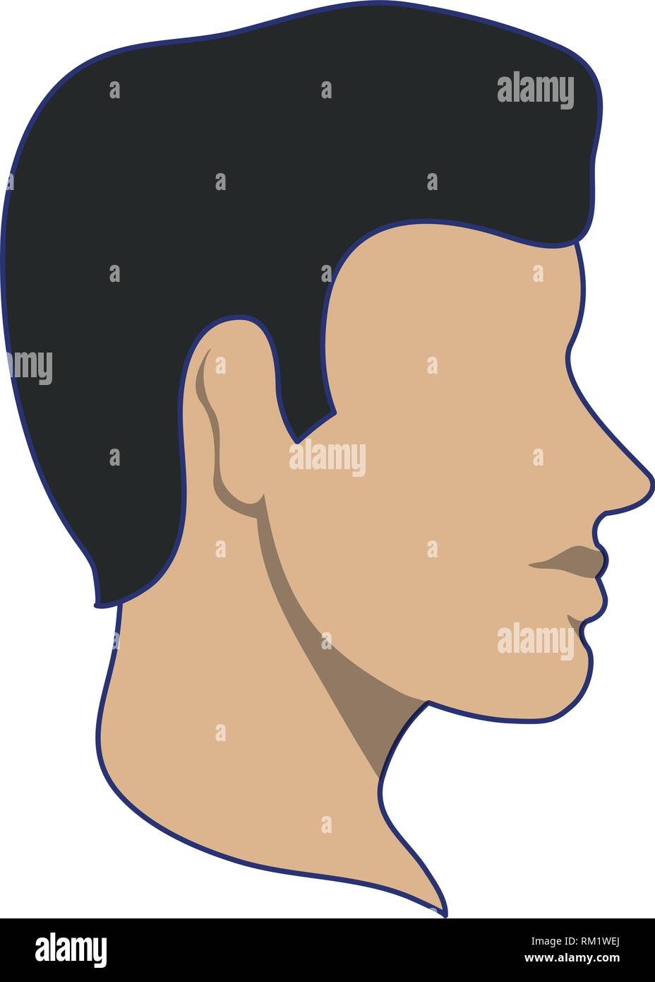 Man faceless head avatar Stock Vector Image & Art - Alamy