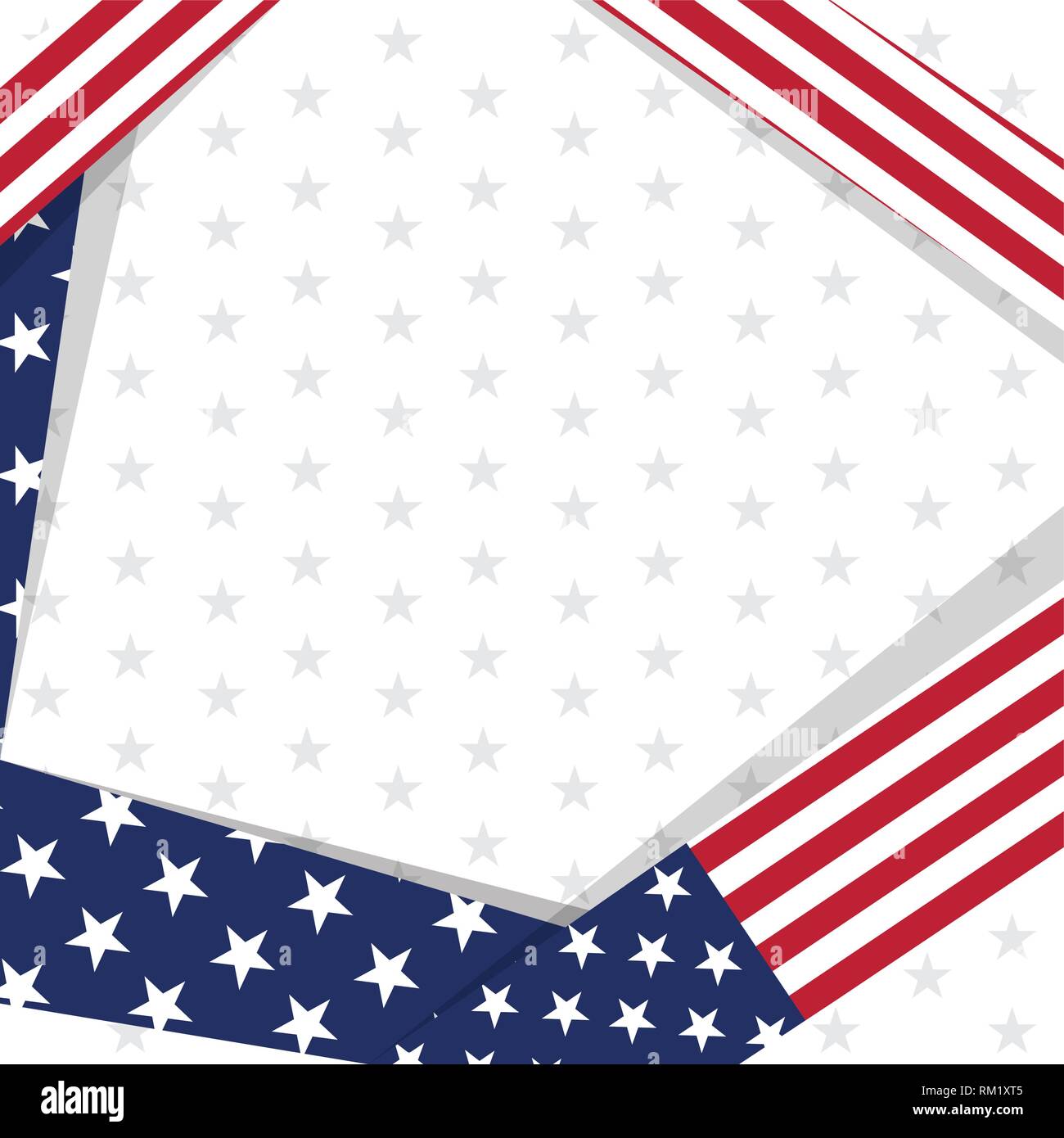 Colored background with the flag of United States Stock Vector Image ...