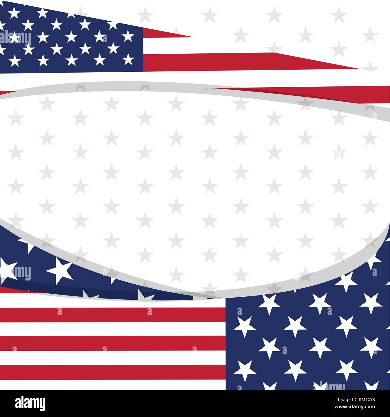 Colored background with the flag of United States Stock Vector Image ...