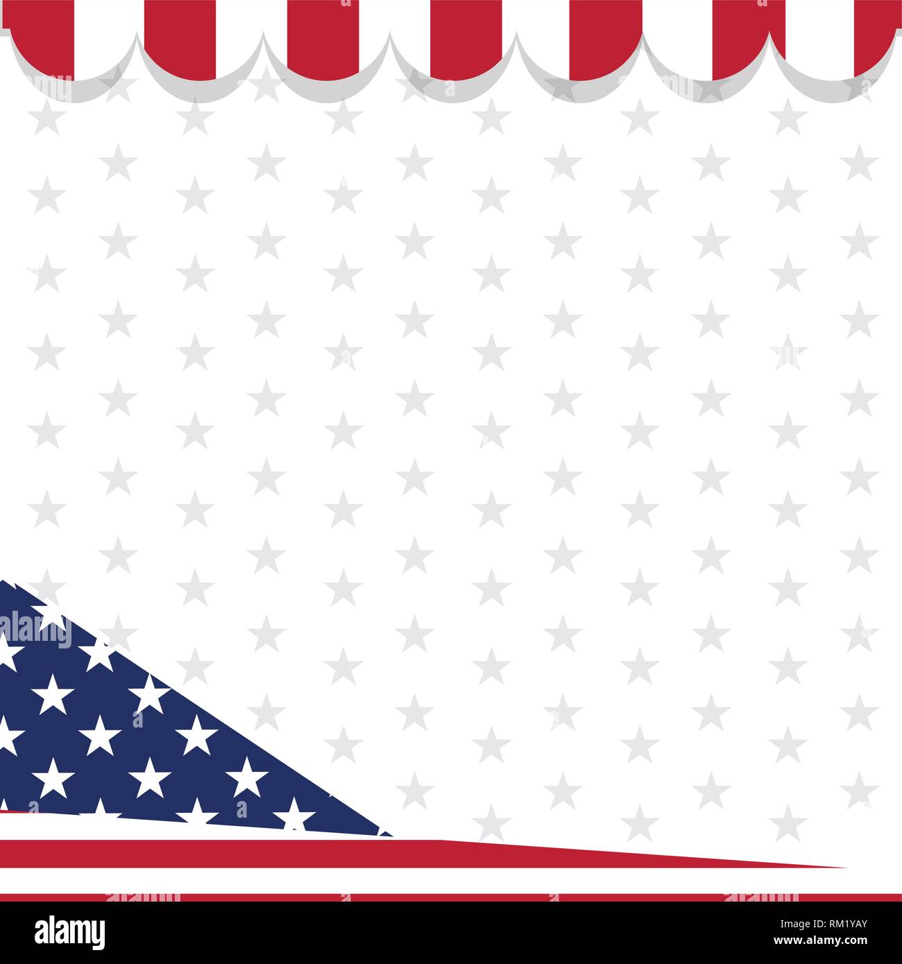 Colored background with the flag of United States Stock Vector Image ...