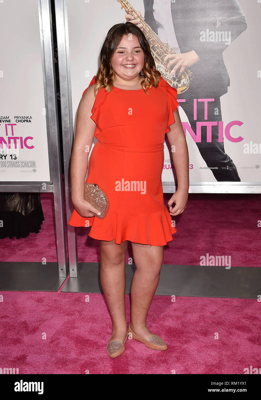 LOS ANGELES, CA - FEBRUARY 11: Alex Kis arrives at the Premiere Of ...