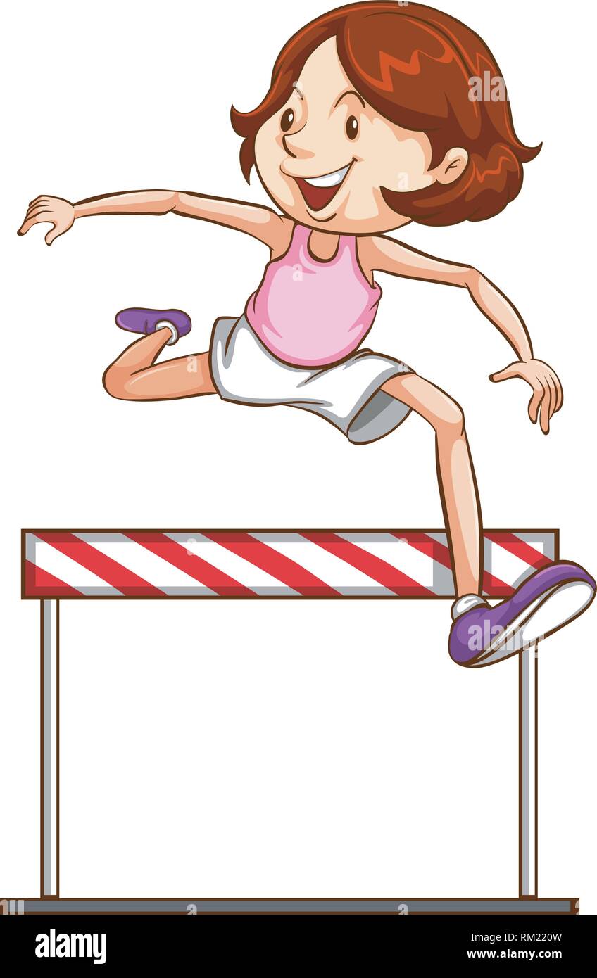 Hurdle Stock Vector Images - Alamy