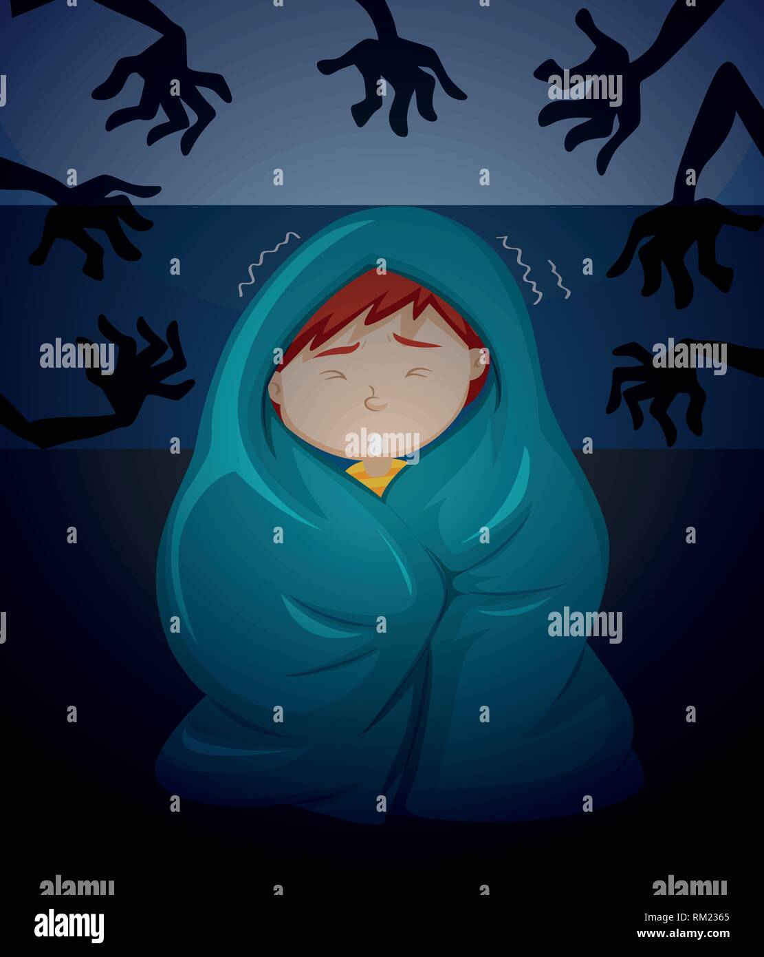 Boy ghost Stock Vector Images - Alamy