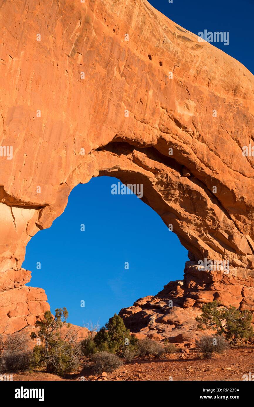 North window rock arch hi-res stock photography and images - Alamy