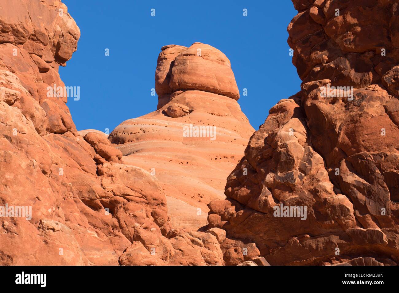 Utah double arch hi-res stock photography and images - Alamy