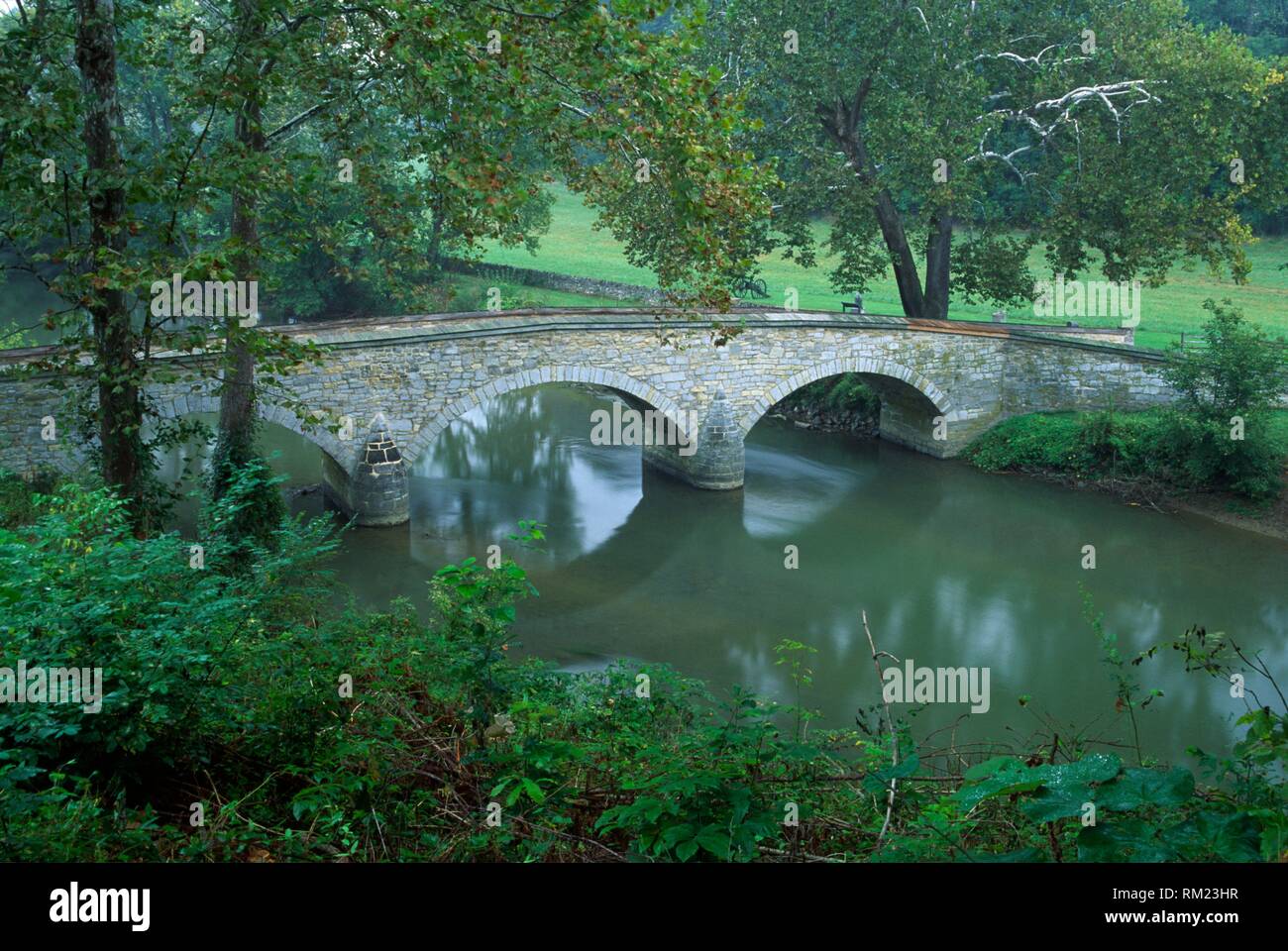 Antietam National Battlefield Bridge High Resolution Stock Photography ...