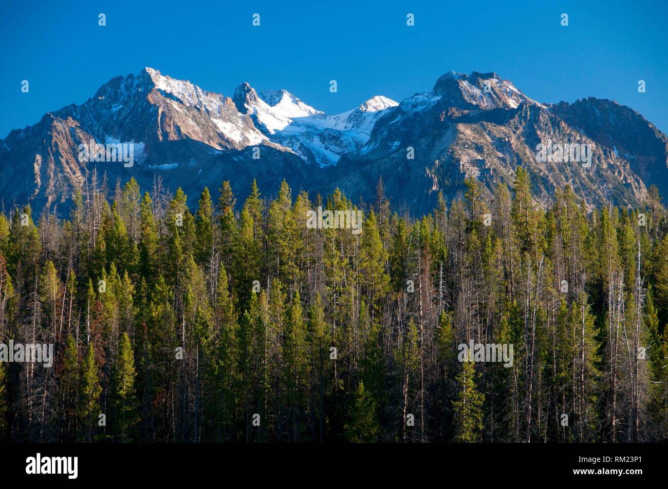 Sawtooth scenic byway hi-res stock photography and images - Alamy