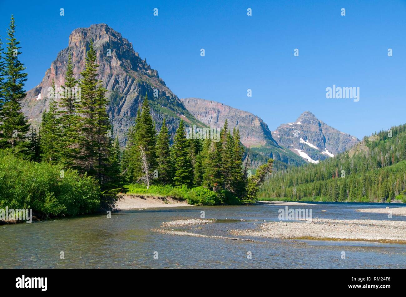Glacier national park two medicine hi-res stock photography and images ...