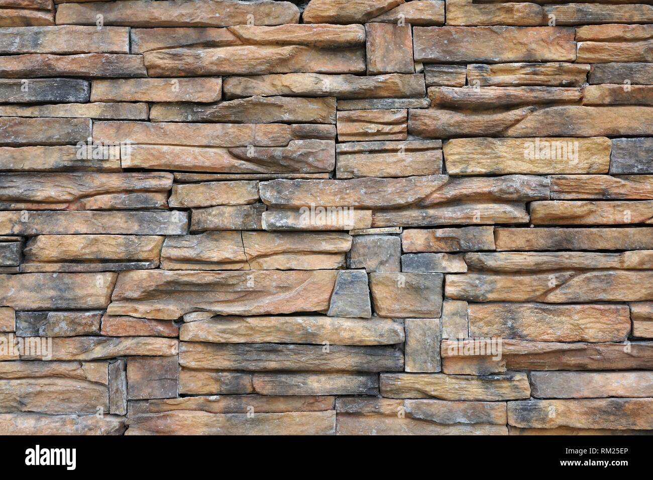 Stone wall for background or texture Stock Photo - Alamy