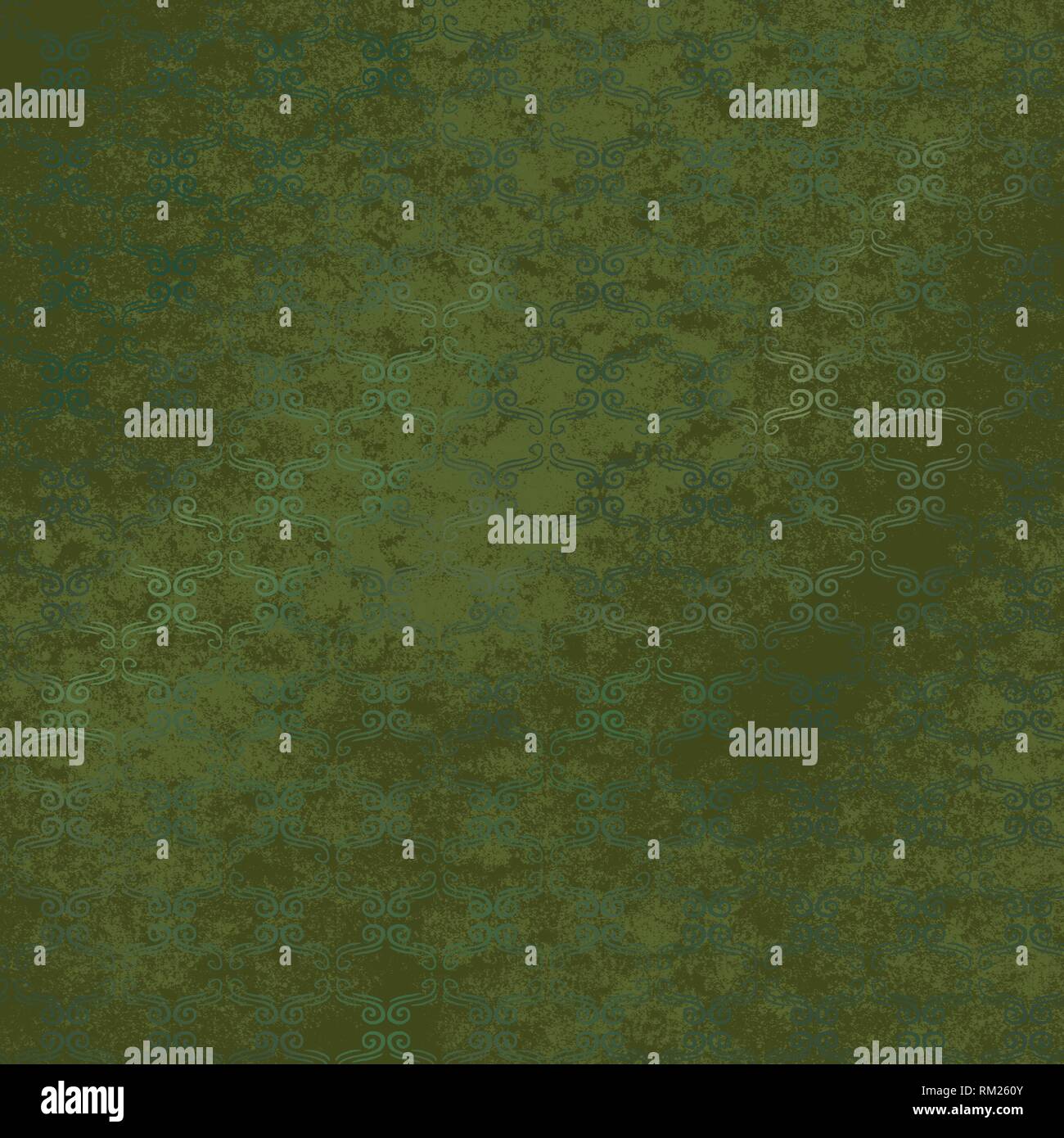 Elegant Green Textured background with pattern, Illustration Stock ...