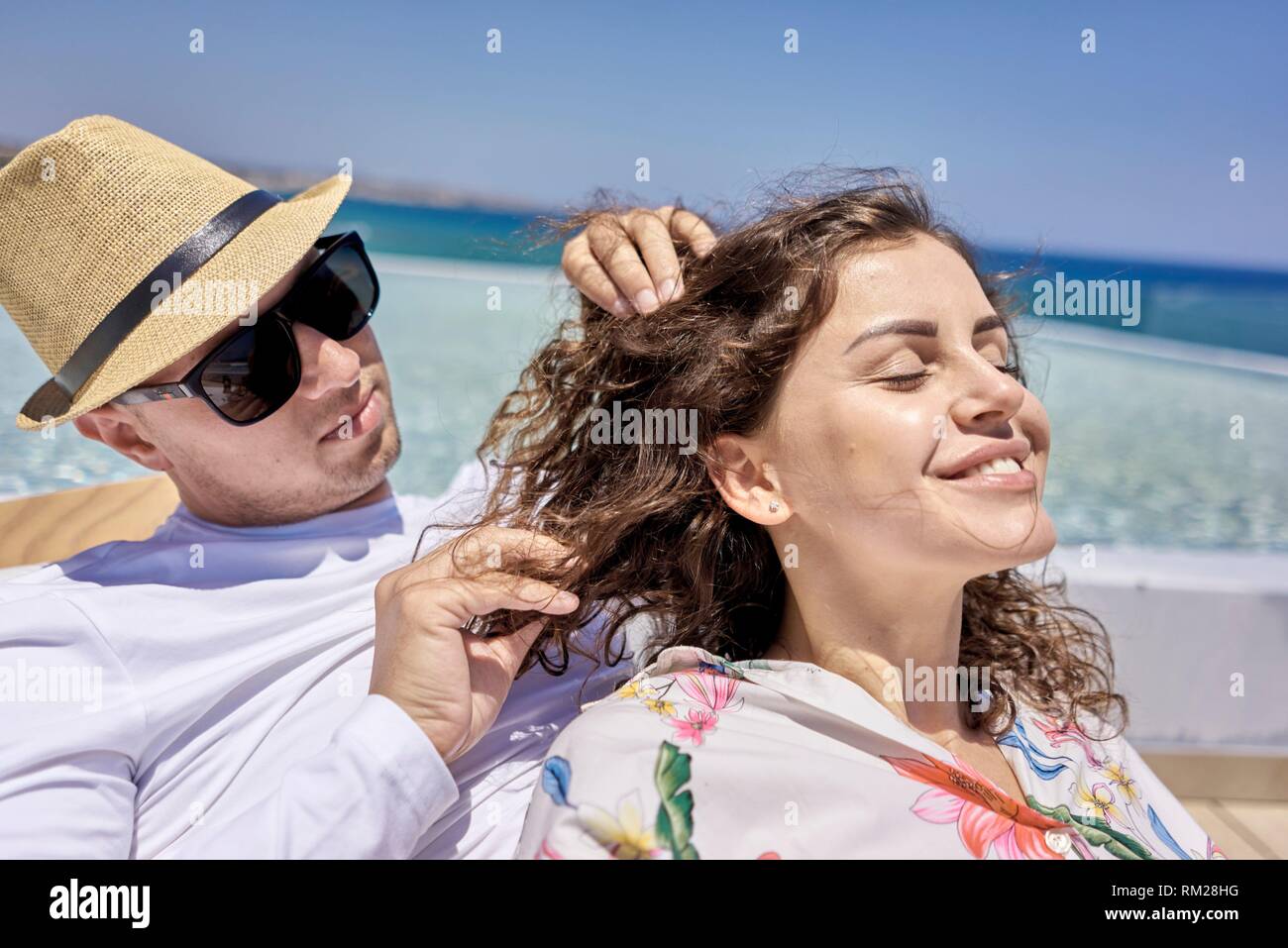 Candid caress hi-res stock photography and images - Alamy