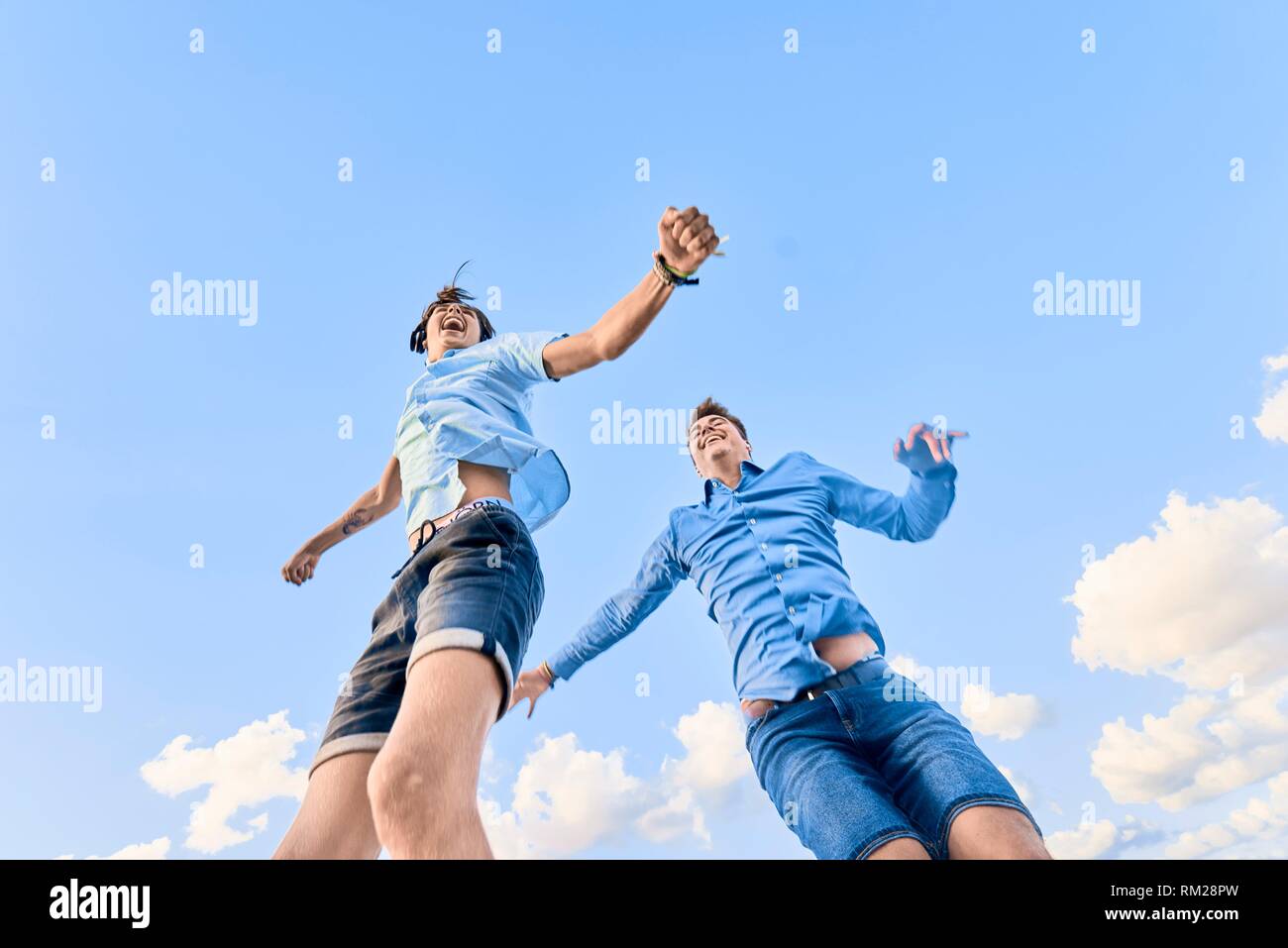 Best friends male only adult hi-res stock photography and images - Alamy