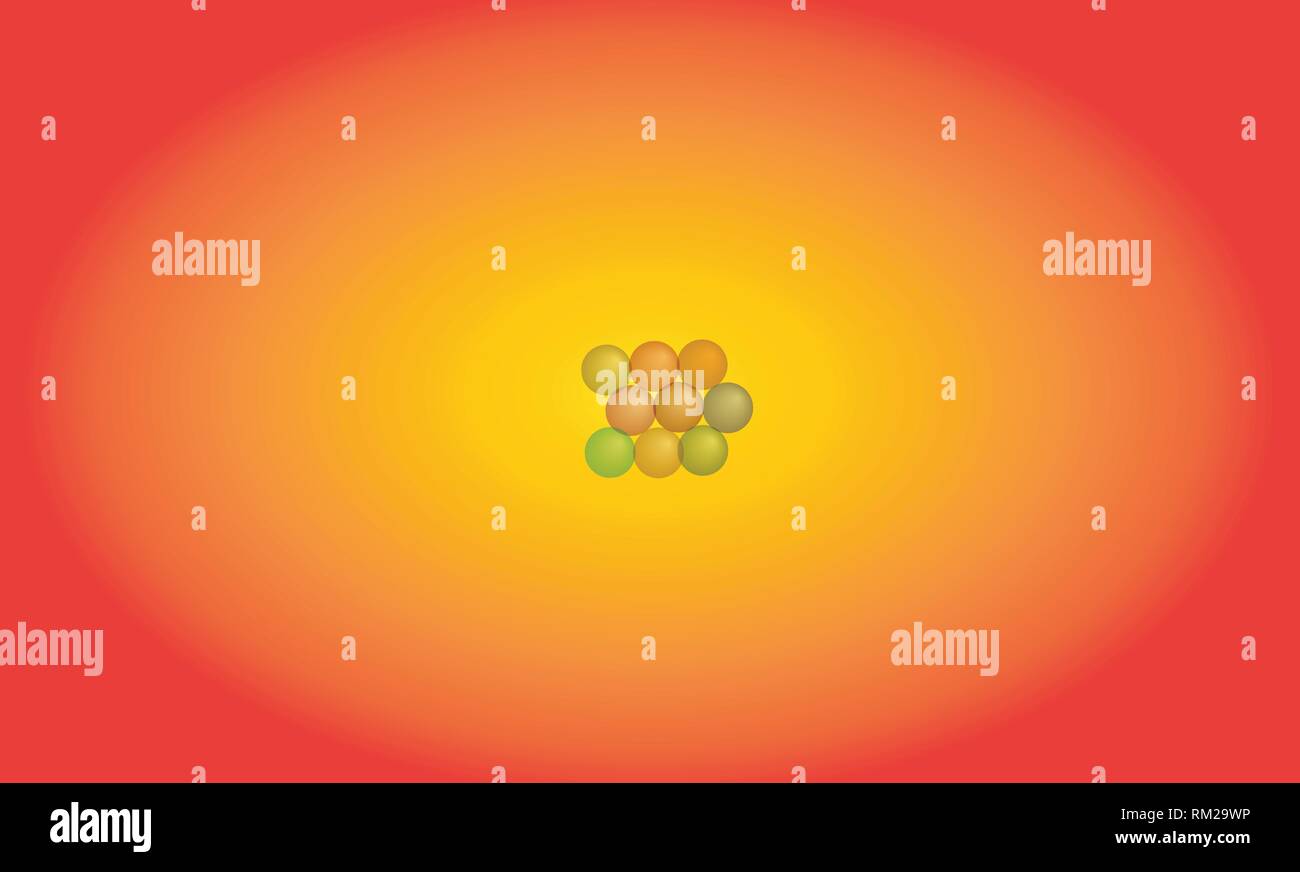 Abstract colorful geometric ball shape of background. Creative and ...