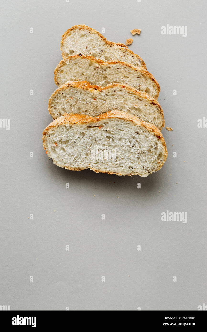 Top view bread hi-res stock photography and images - Alamy