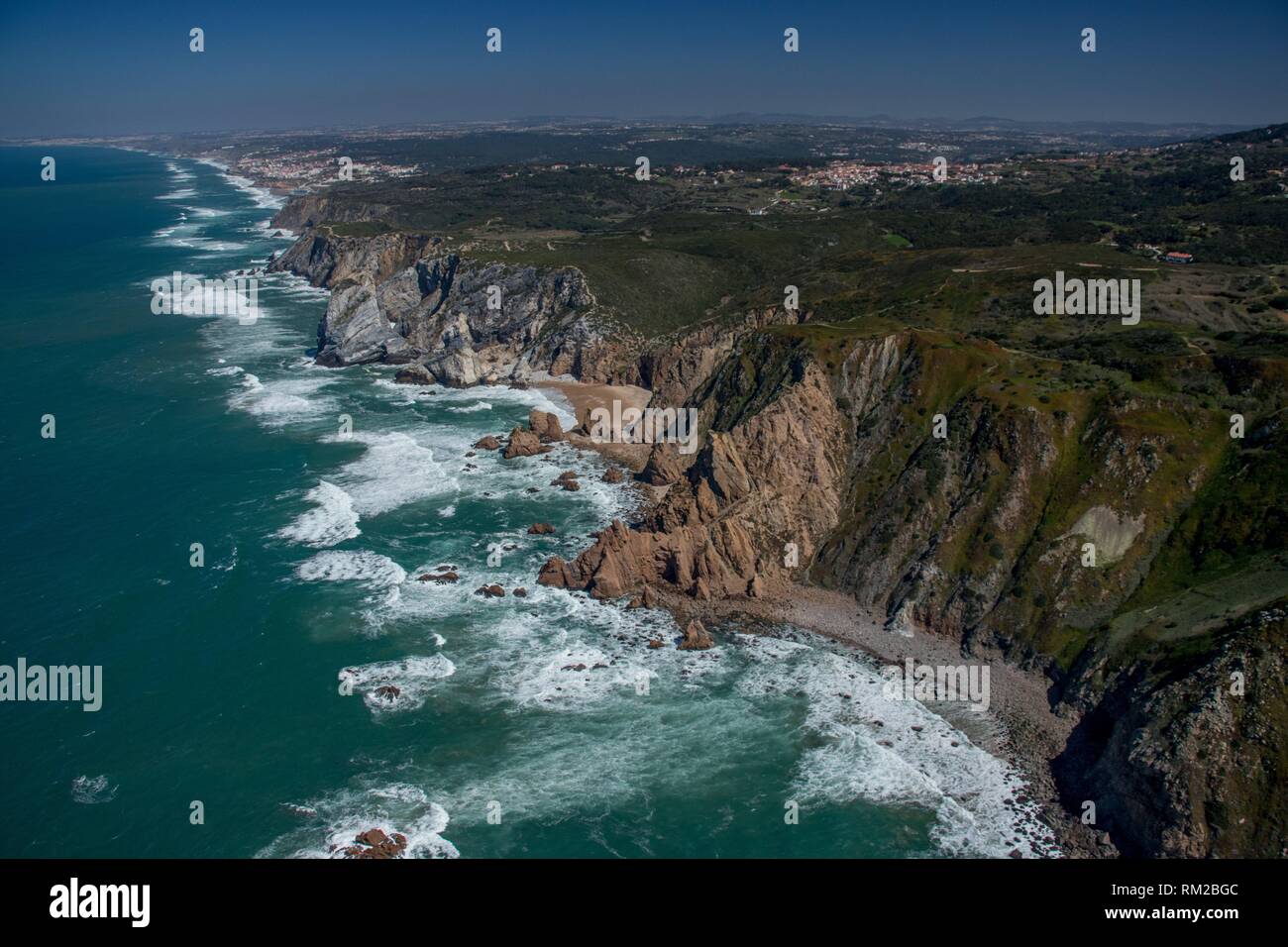 Cabo da roca aerial hi-res stock photography and images - Alamy