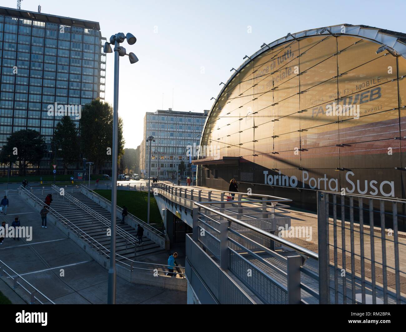 Porta susa railway station hi-res stock photography and images - Alamy