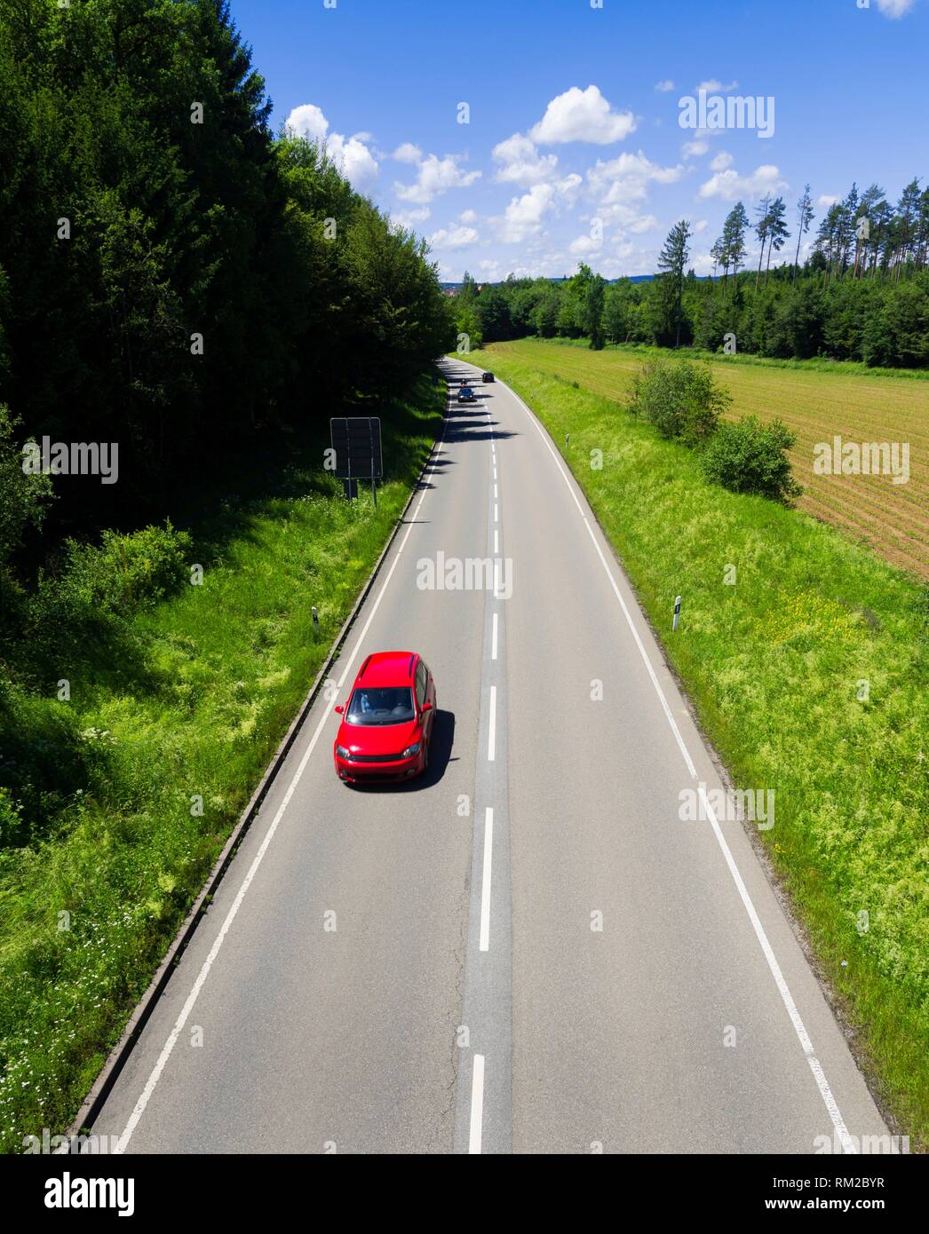 Road car shadow hi-res stock photography and images - Alamy