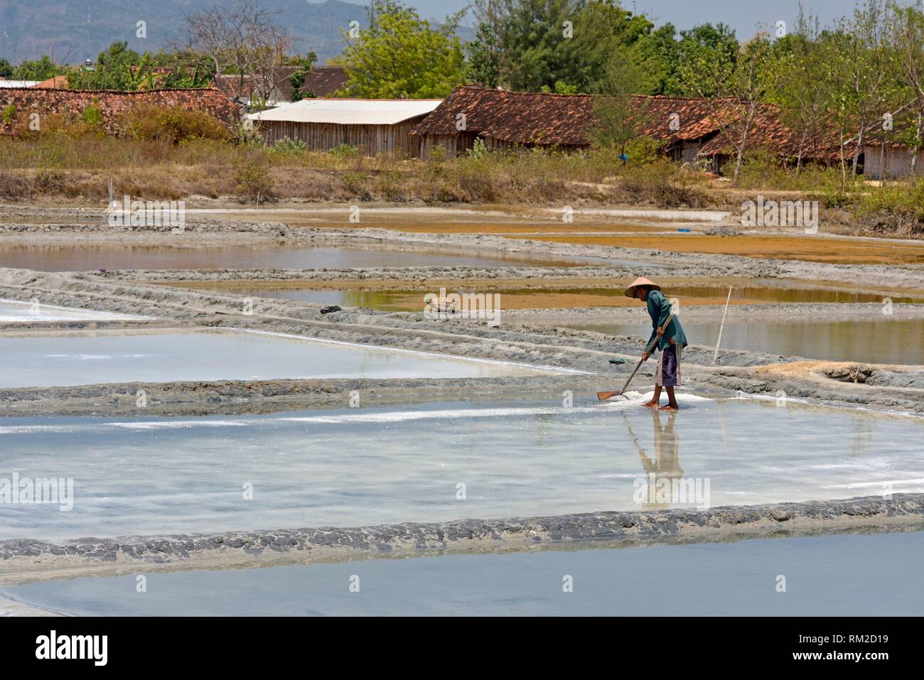 Asia Salt Evaporation Ponds High Resolution Stock Photography and ...