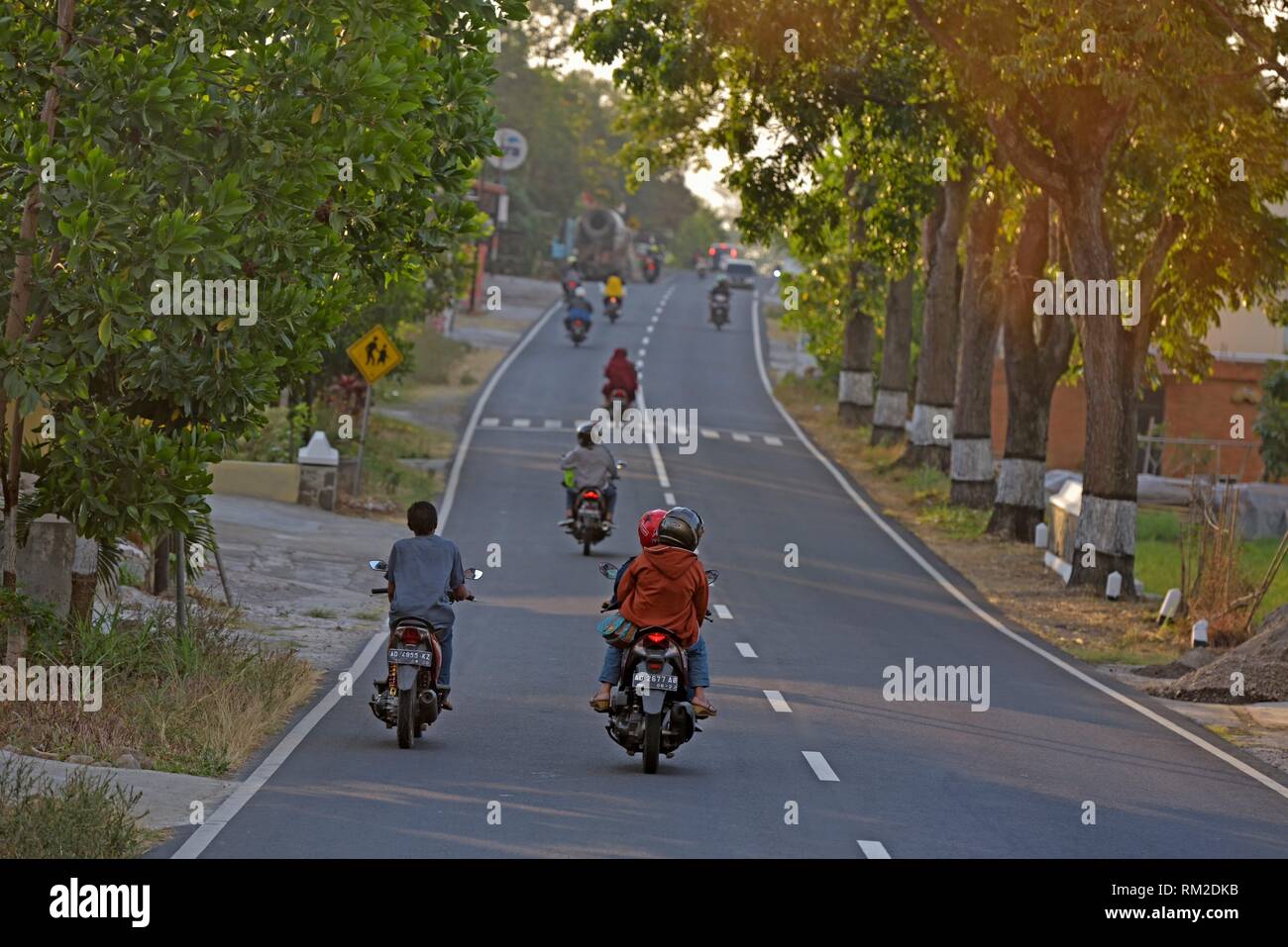 Java road hi-res stock photography and images - Alamy