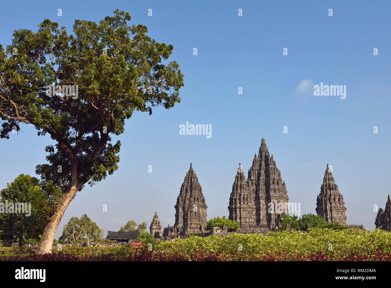 Prambanan temple compounds hi-res stock photography and images - Alamy
