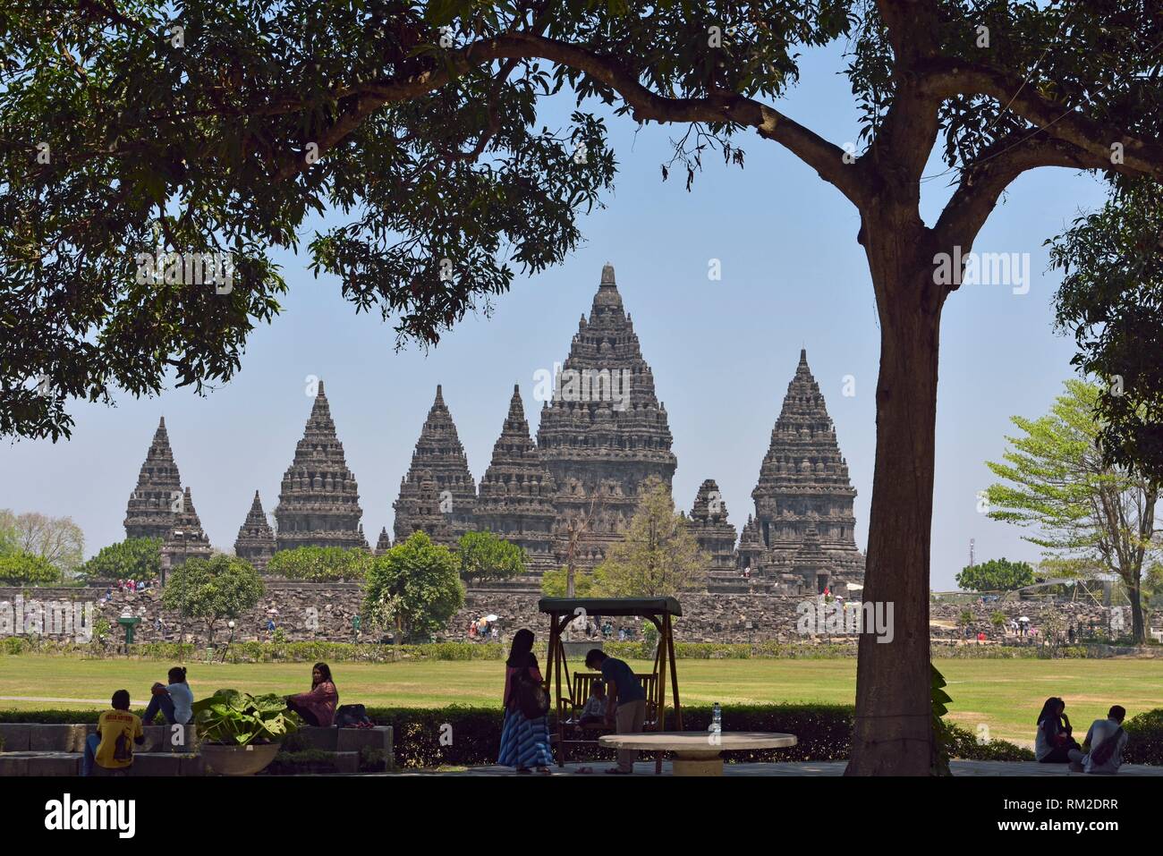 Prambanan temple compounds hi-res stock photography and images - Alamy
